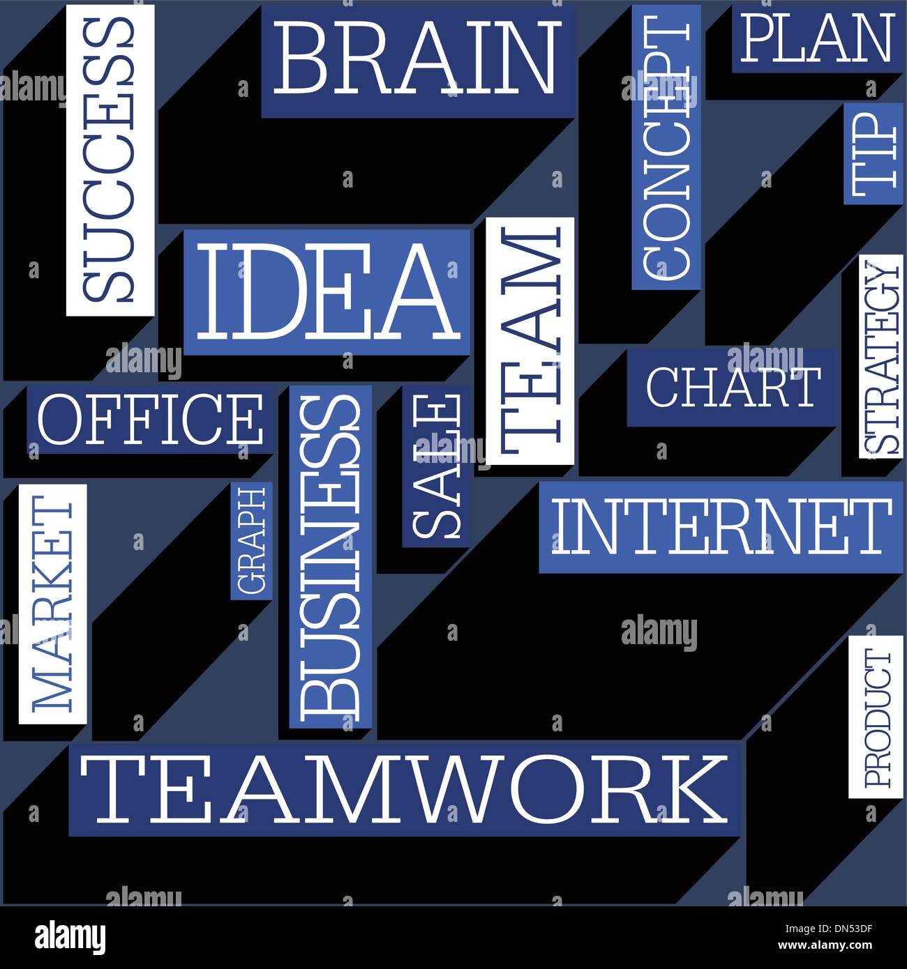 Leadership text creative drawing Stock Vector Images - Alamy