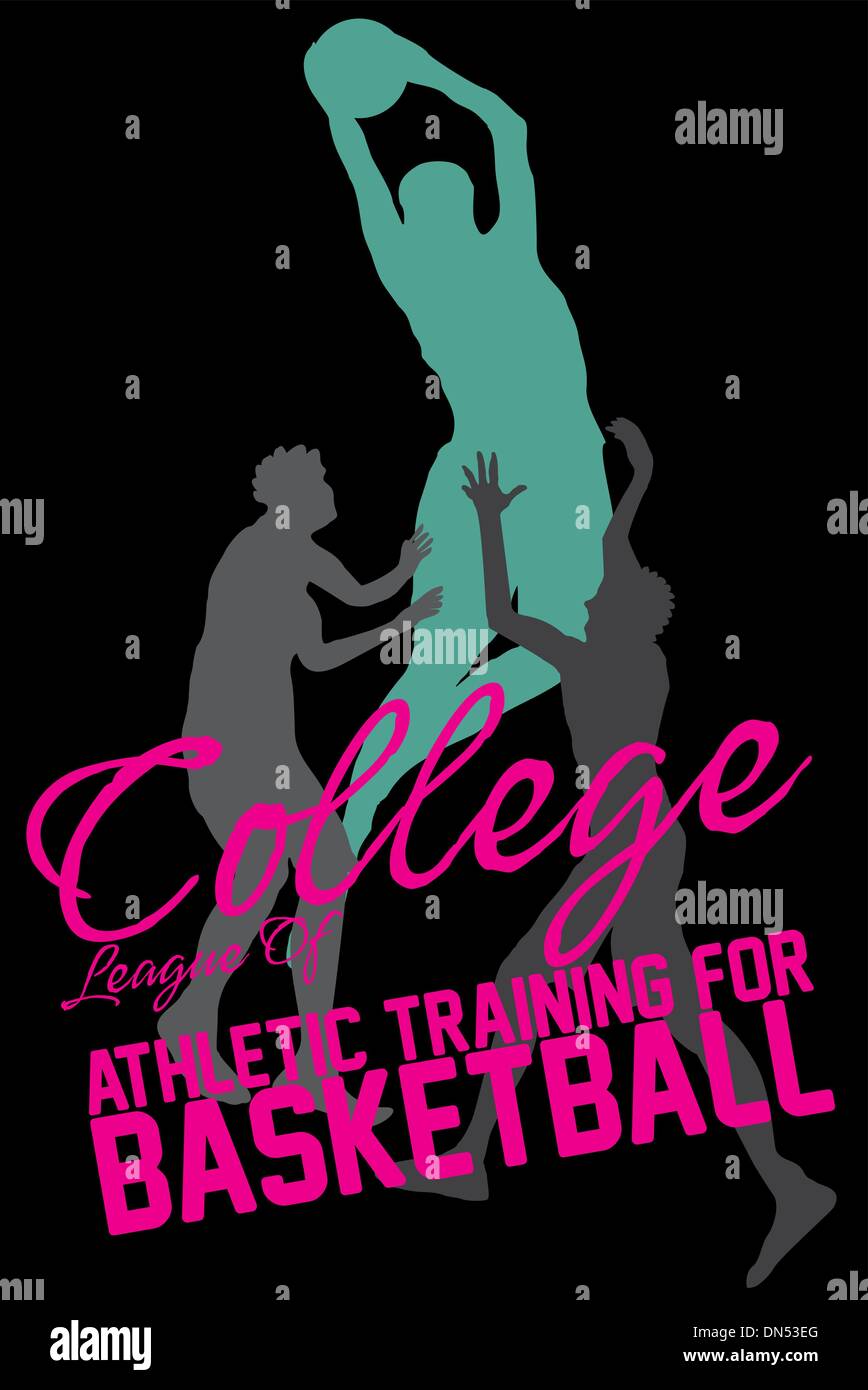 college basketball sports vector art Stock Vector Image & Art - Alamy