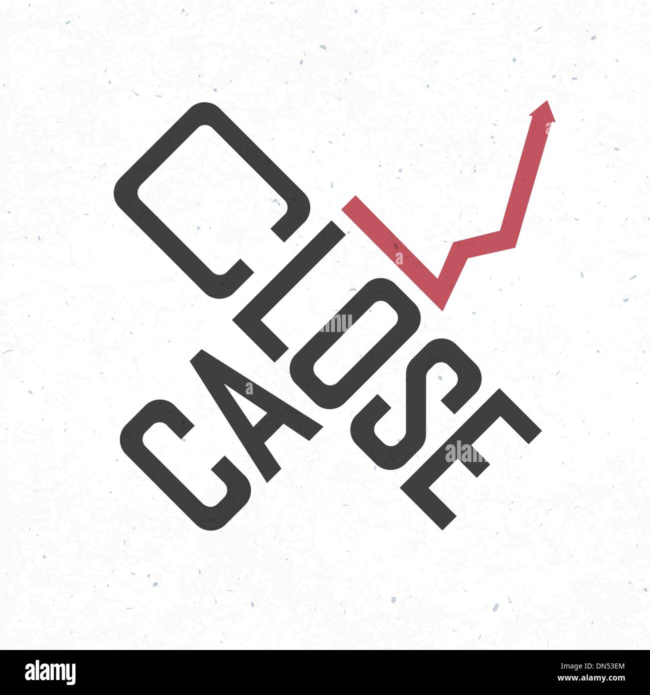 Close call phrase. Risky business concept, vector, EPS10 Stock Vector ...