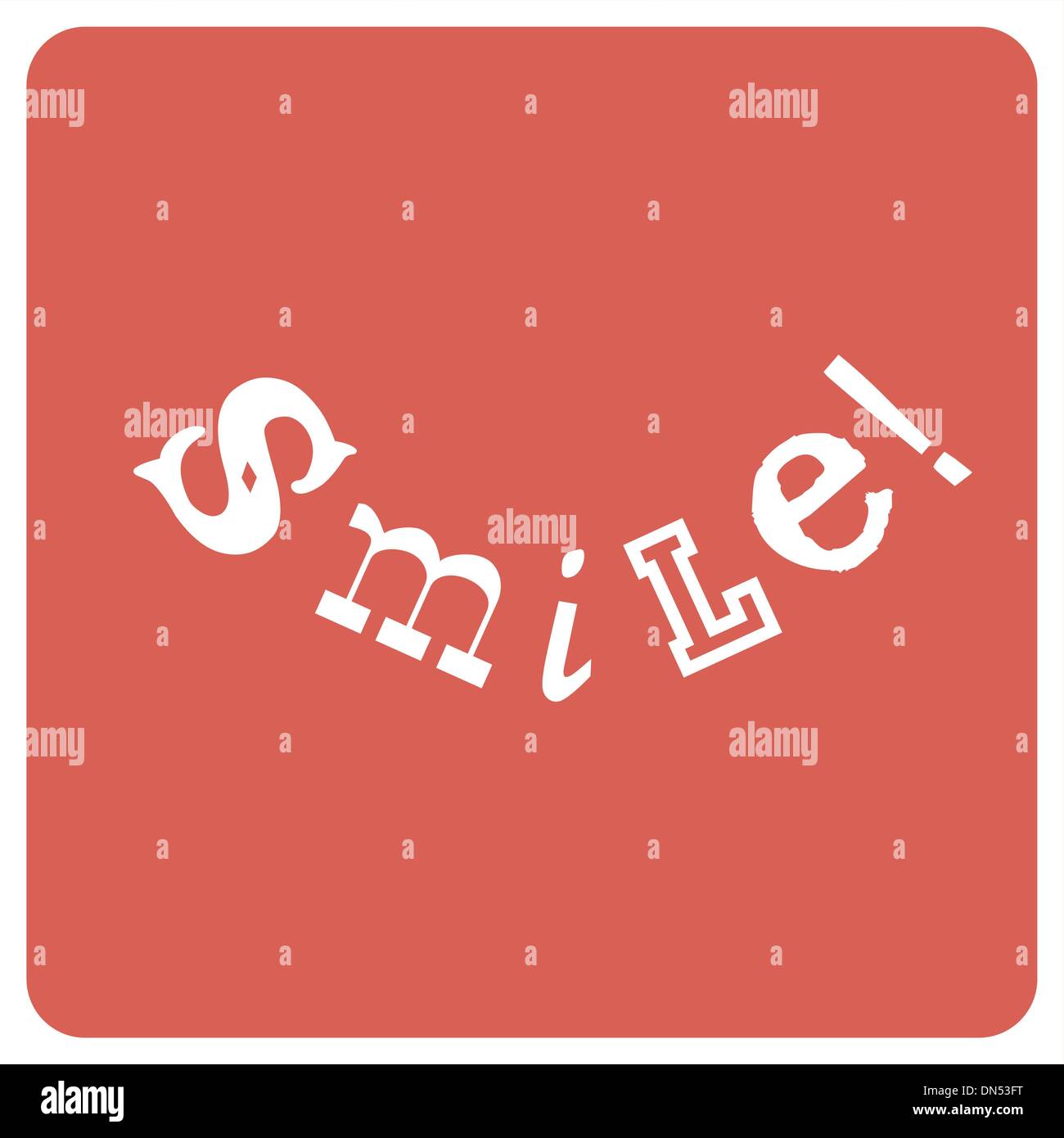 Smile! Positive emotions concept, vector Stock Vector Image & Art - Alamy