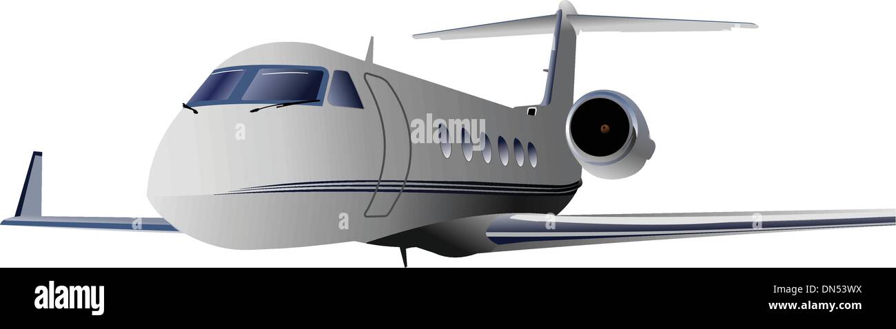 Airplane flight. Vector illustration Stock Vector Image & Art - Alamy