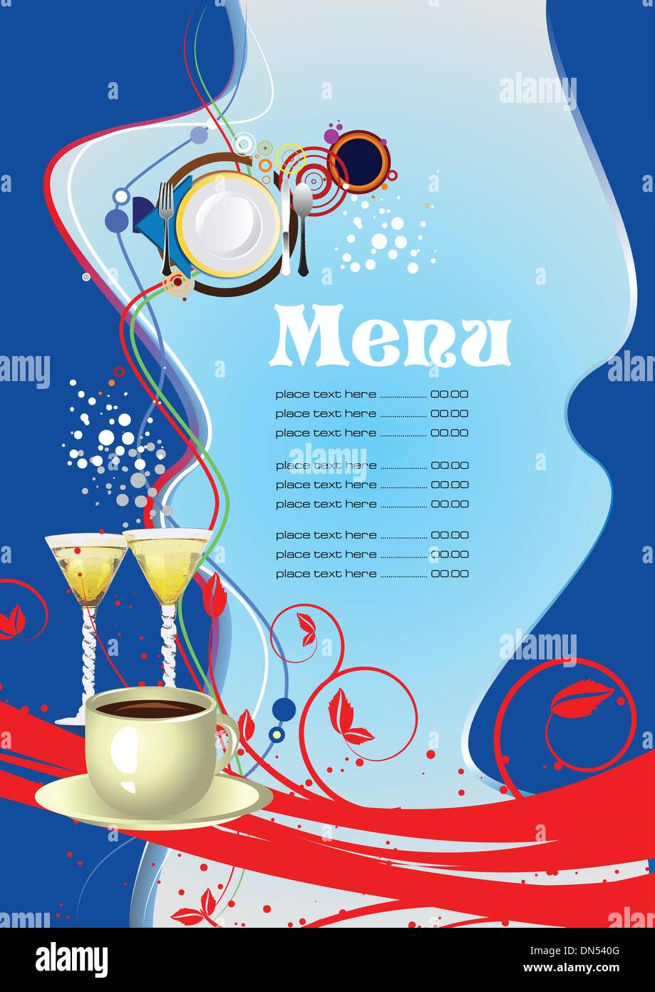 Restaurant (cafe) menu. Vector illustration Stock Vector Image & Art ...