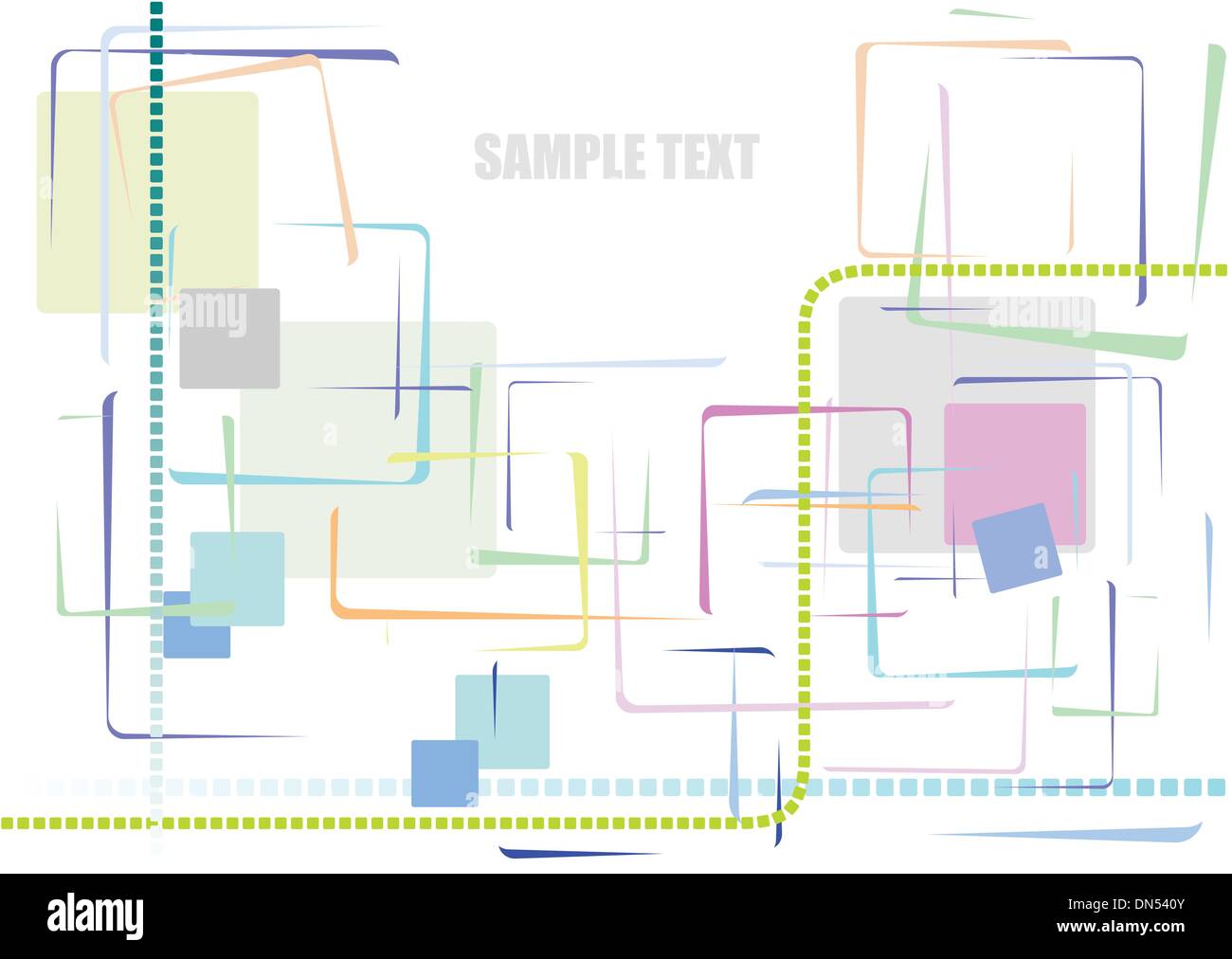 Abstract framed background. Vector illustration Stock Vector Image ...