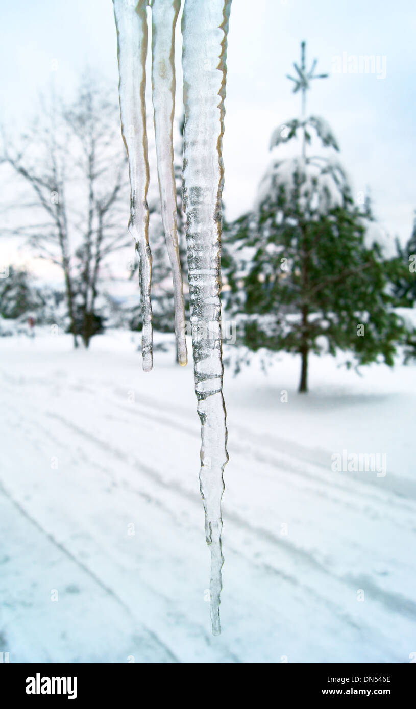 Icicle sunset hi-res stock photography and images - Alamy