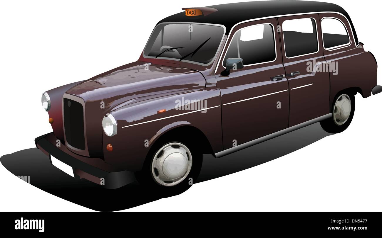 Cab taxi london Stock Vector Images - Alamy