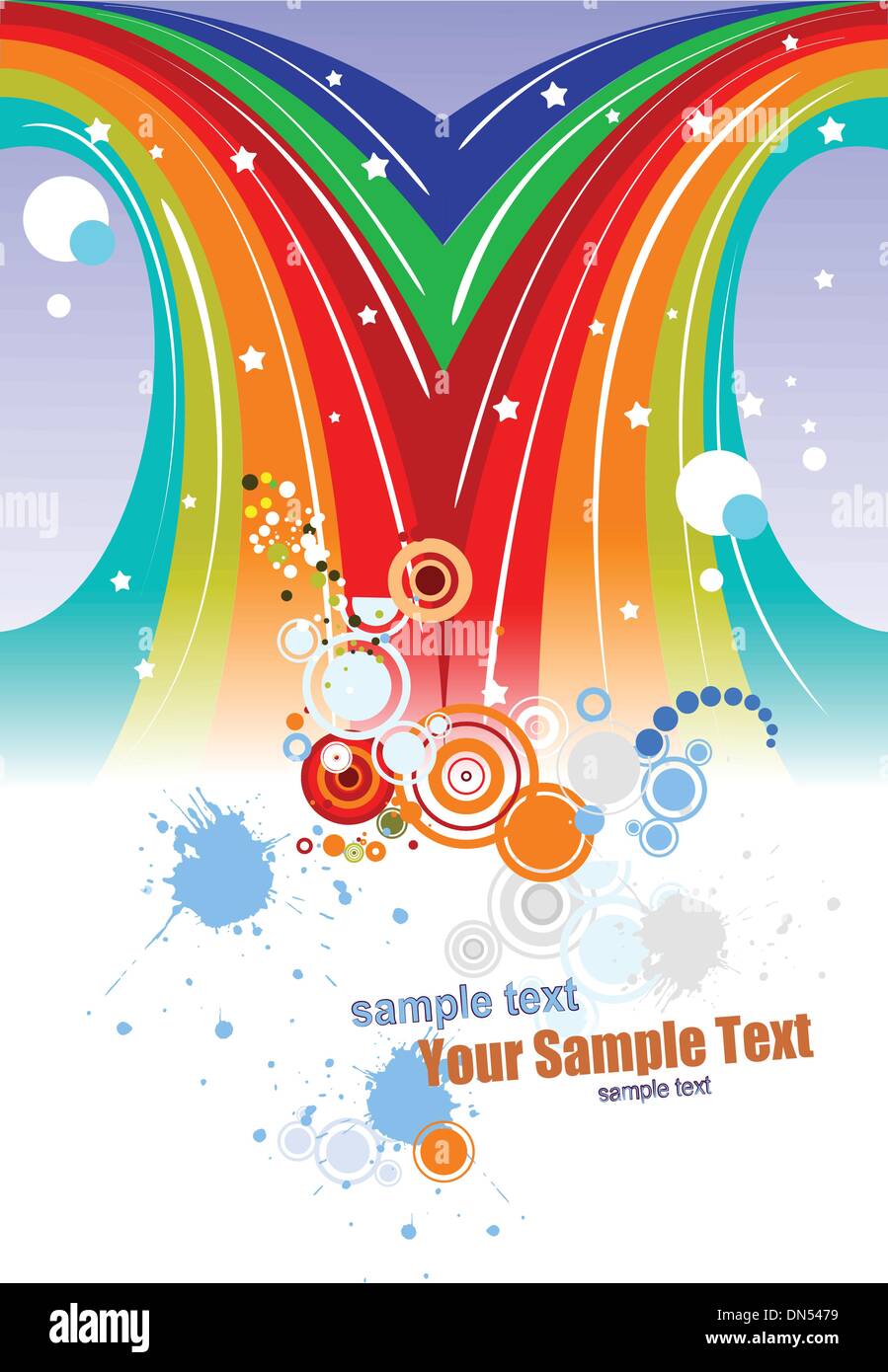 Colored festival background. Vector illustration Stock Vector Image ...