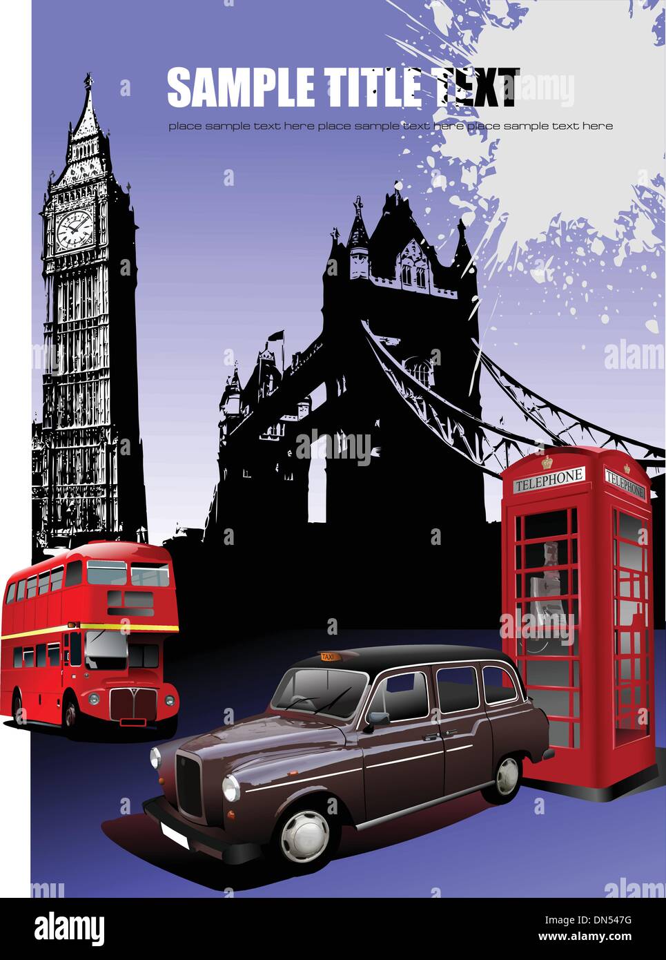 London images background. Vector illustration Stock Vector Image & Art ...