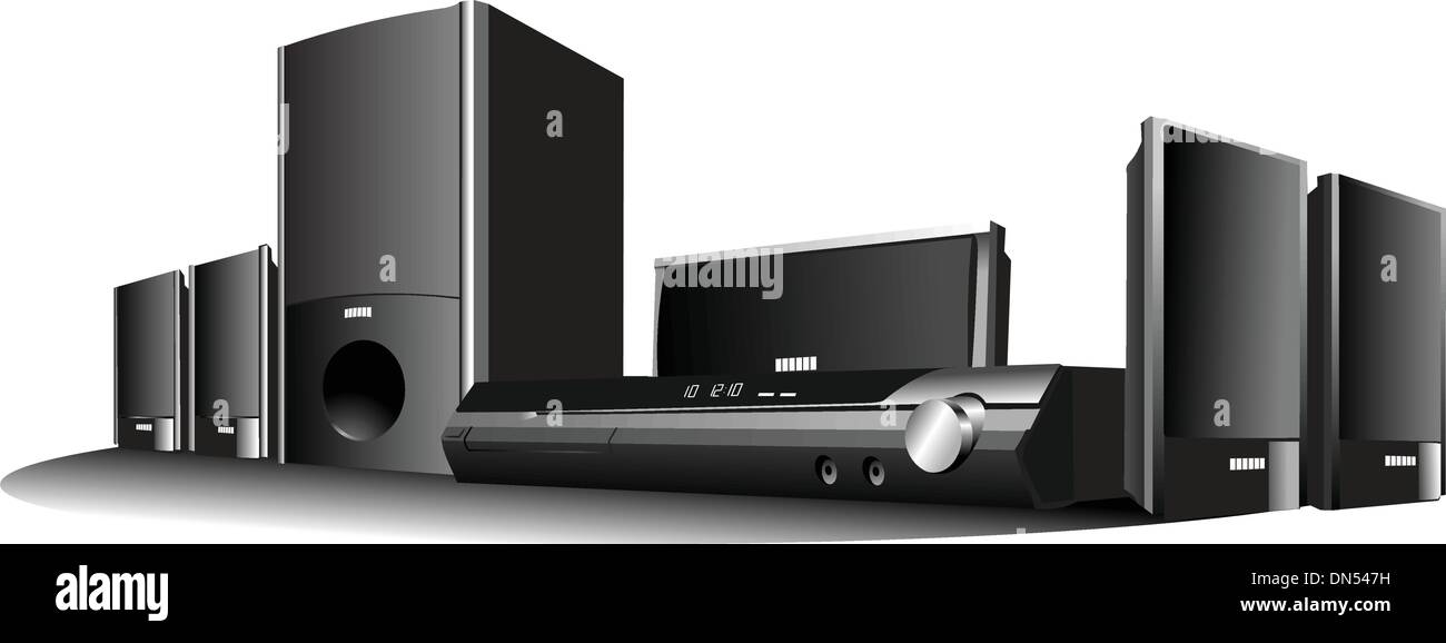 Audio digital recorder set. Vector illustration Stock Vector Image ...