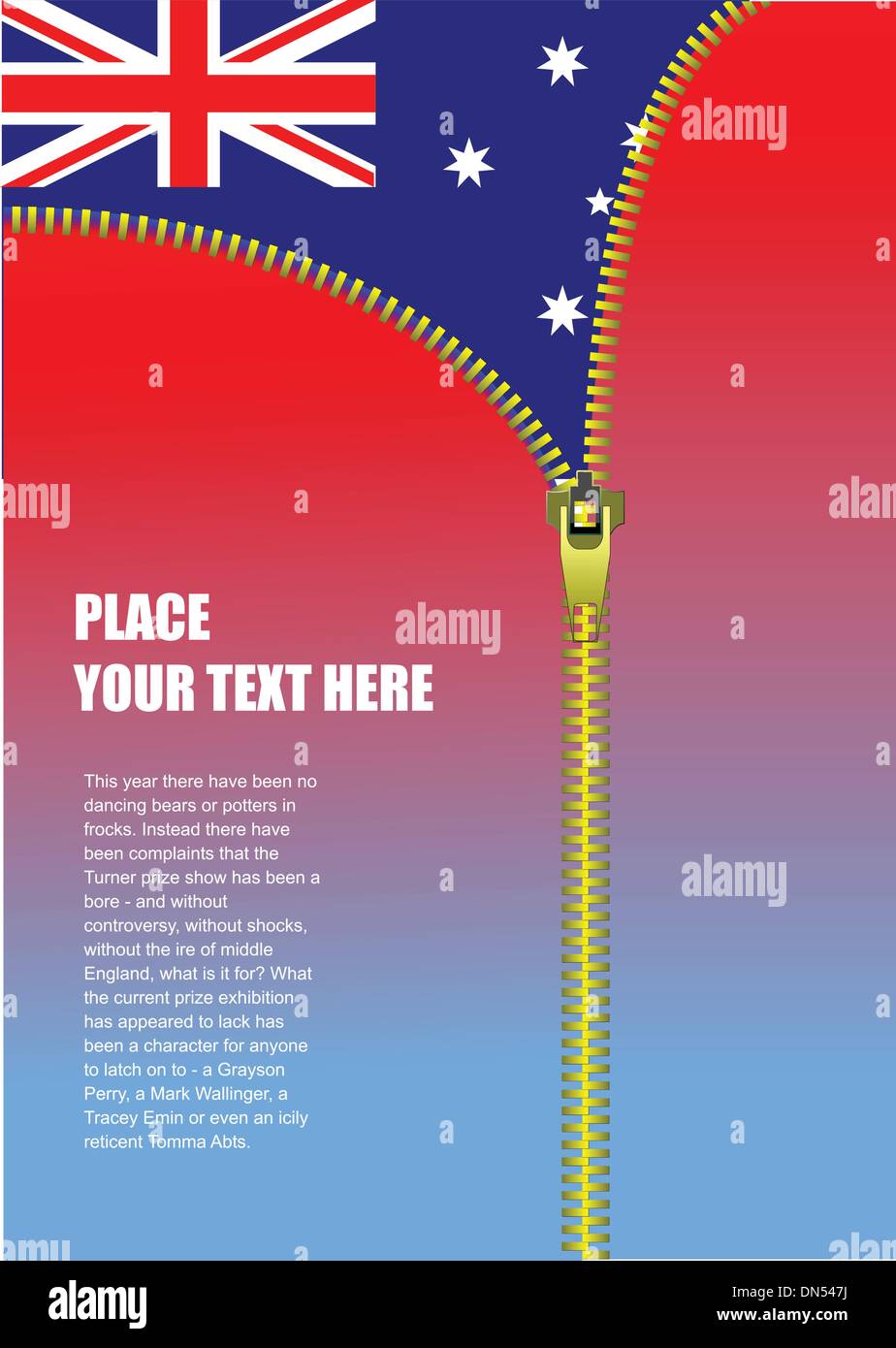 Australia flag canberra Stock Vector Images - Alamy