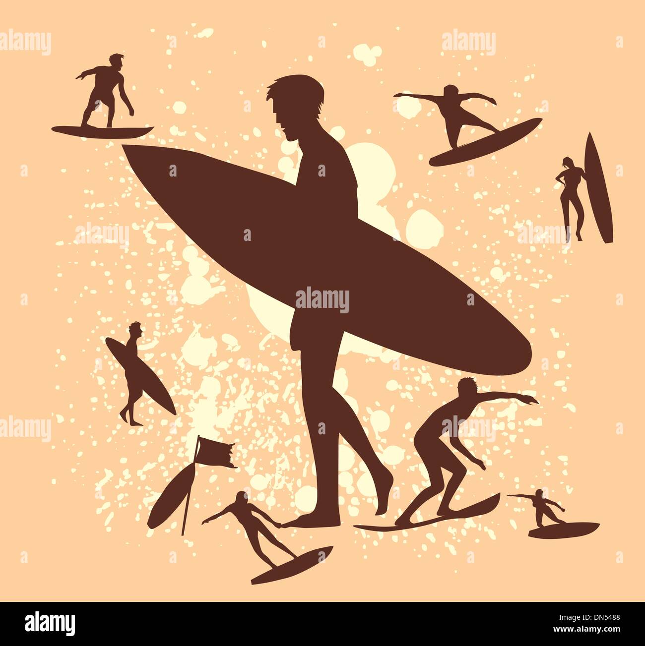 Pacific vectors hi-res stock photography and images - Alamy