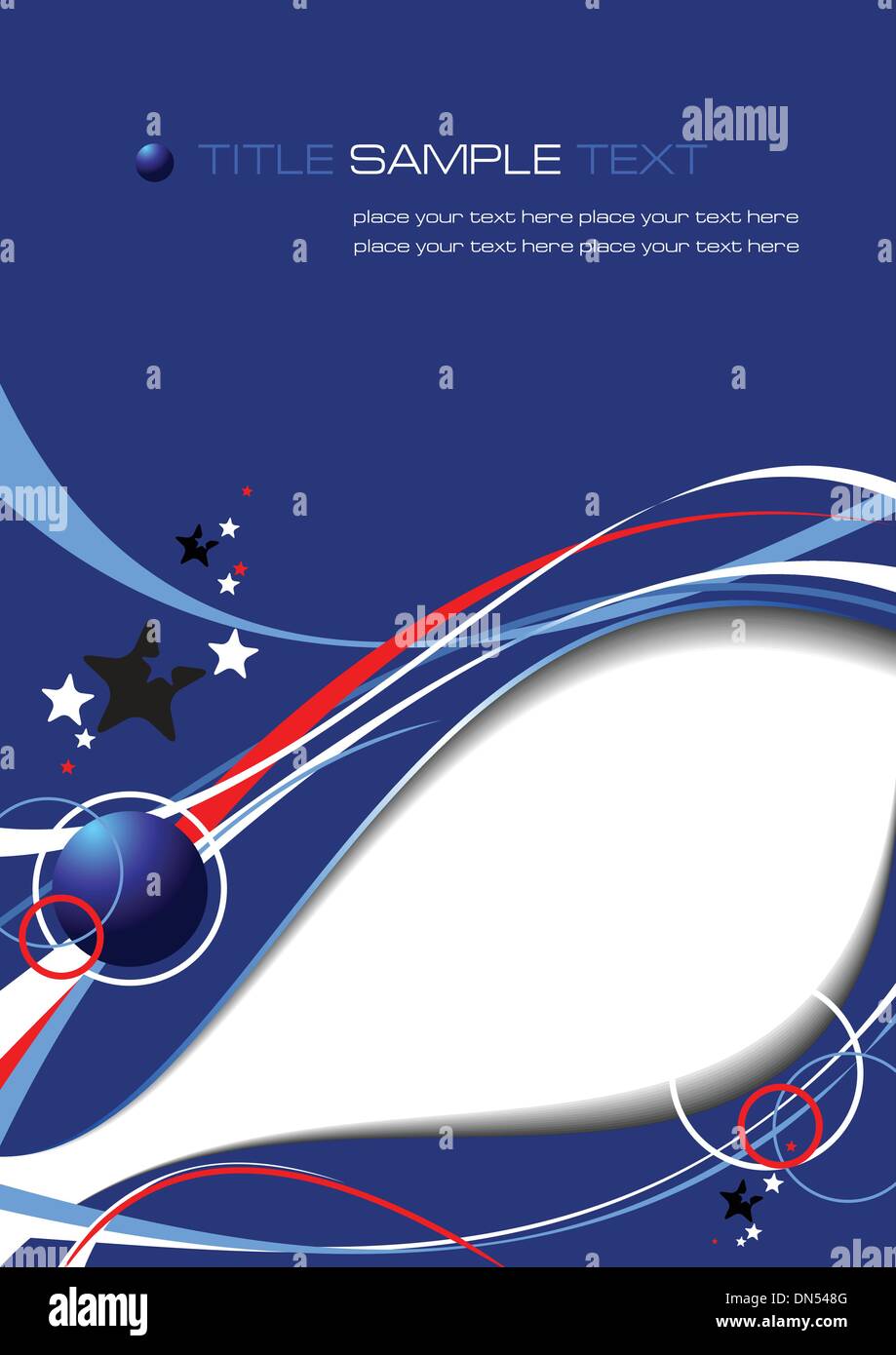 Blue business background. Vector illustration Stock Vector Image & Art ...