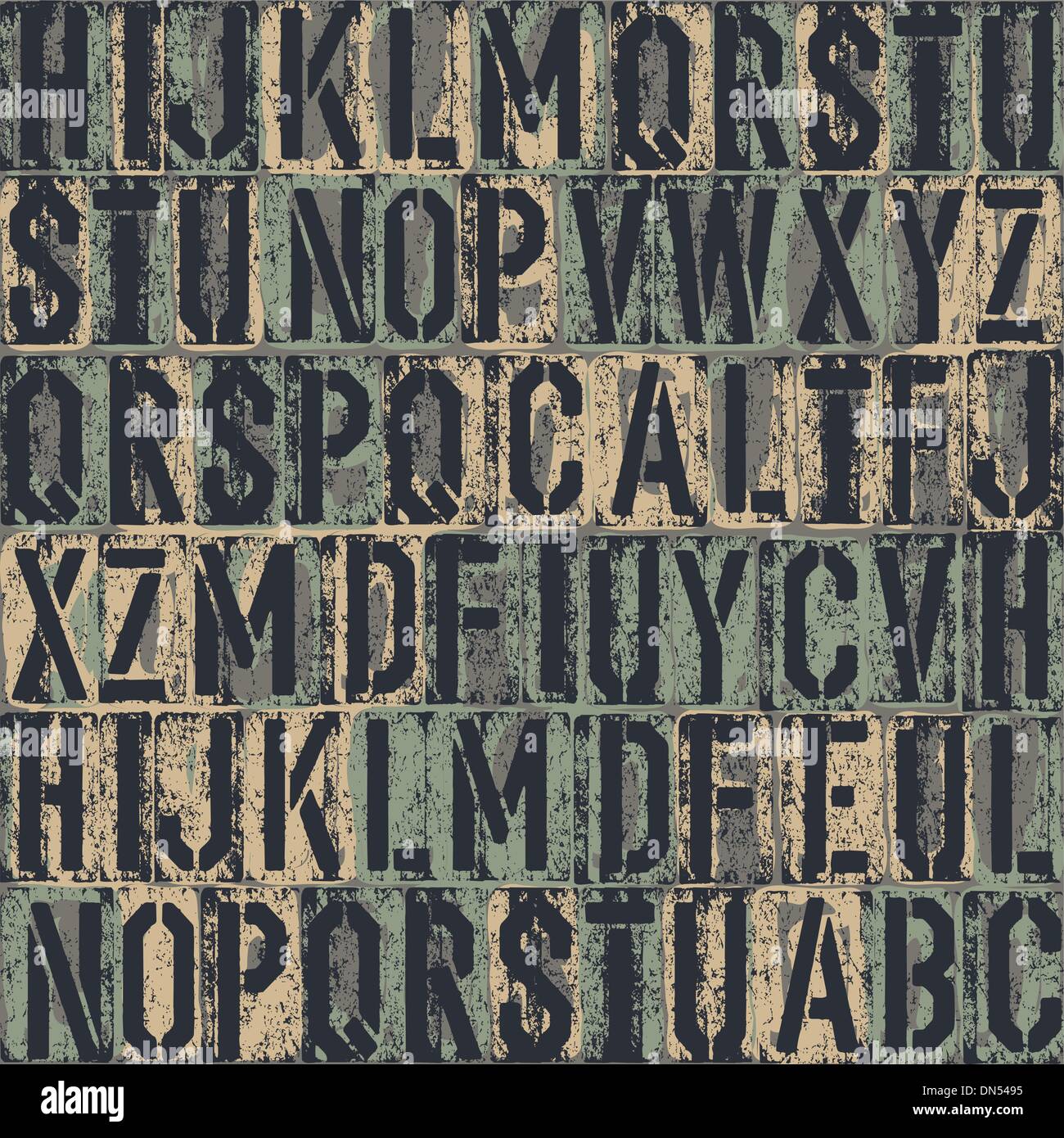 letterpress seamless background. Vector, EPS8 Stock Vector Image & Art ...