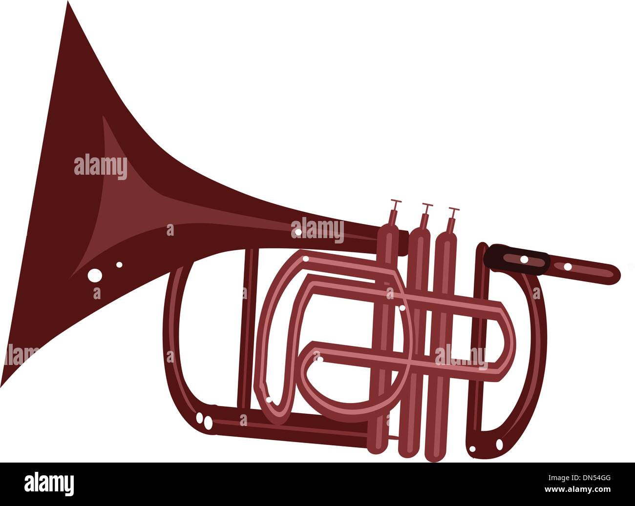 Cornet band Stock Vector Images - Alamy