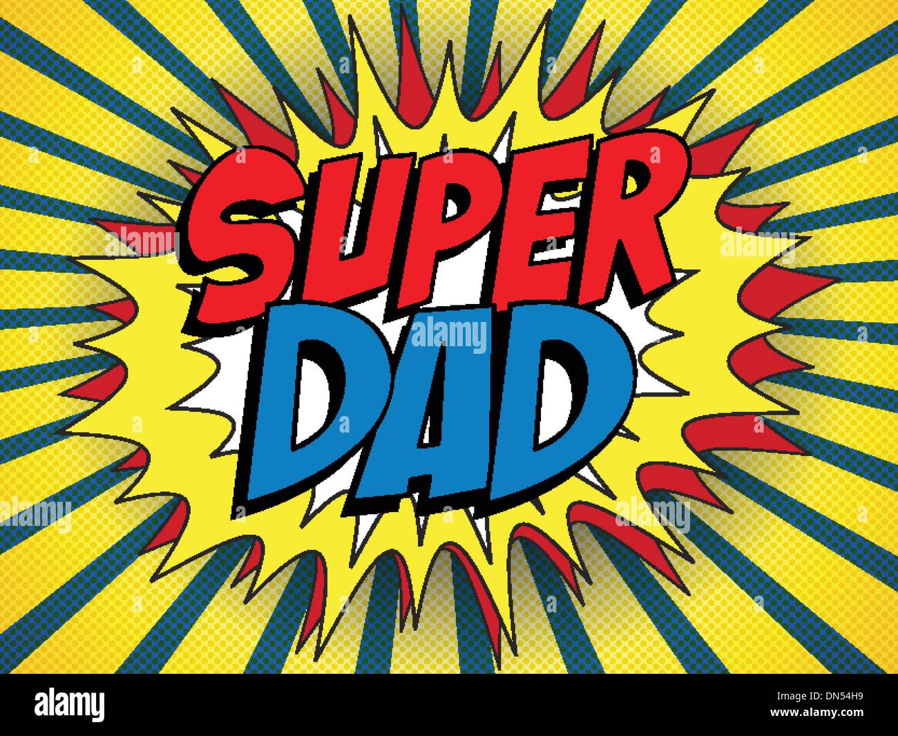 Cartoon dad father day red hi-res stock photography and images - Alamy