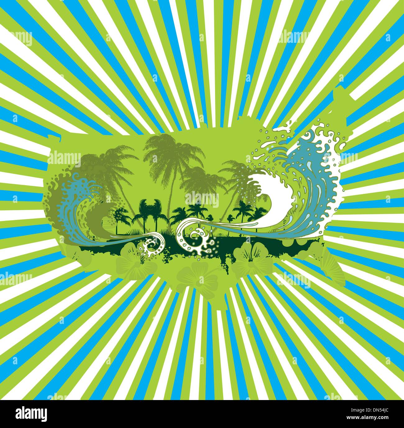 pacific surfer vector graphic design Stock Vector Image & Art - Alamy