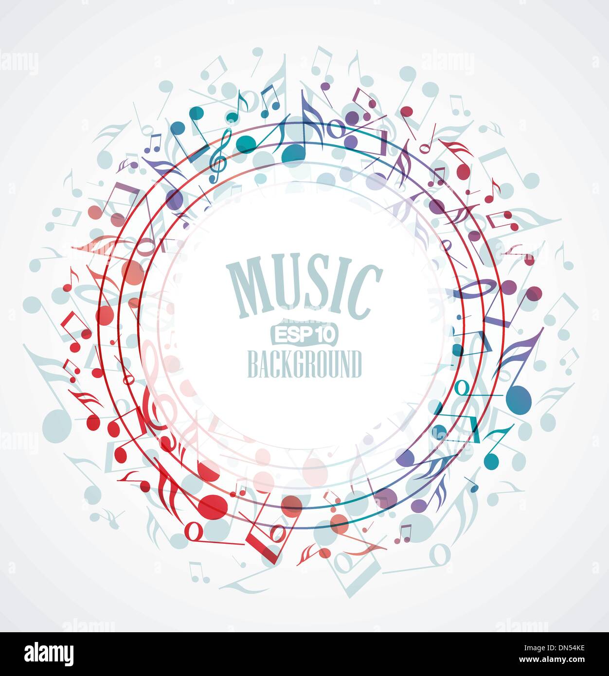 Retro sheet music Stock Vector Images - Alamy