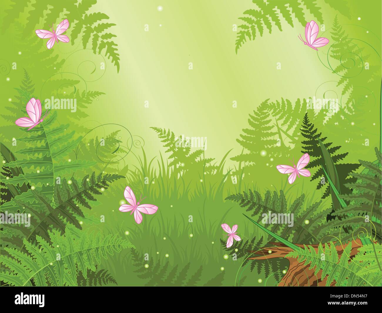 Magic of beauty Stock Vector Images - Alamy
