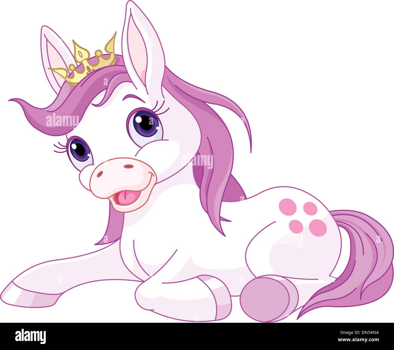 Pink resting Stock Vector Images - Alamy