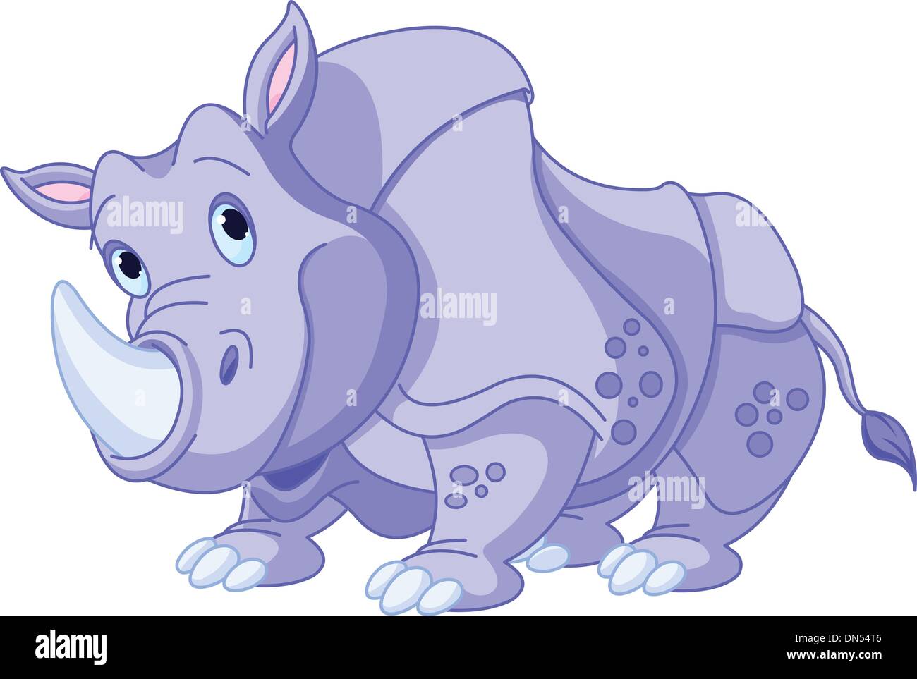 Cartoon rhino hi-res stock photography and images - Alamy