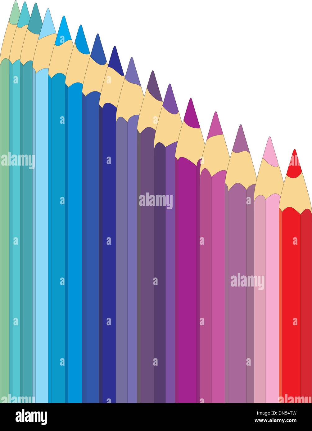 Little girl balancing on a pencil Stock Vector Image & Art - Alamy