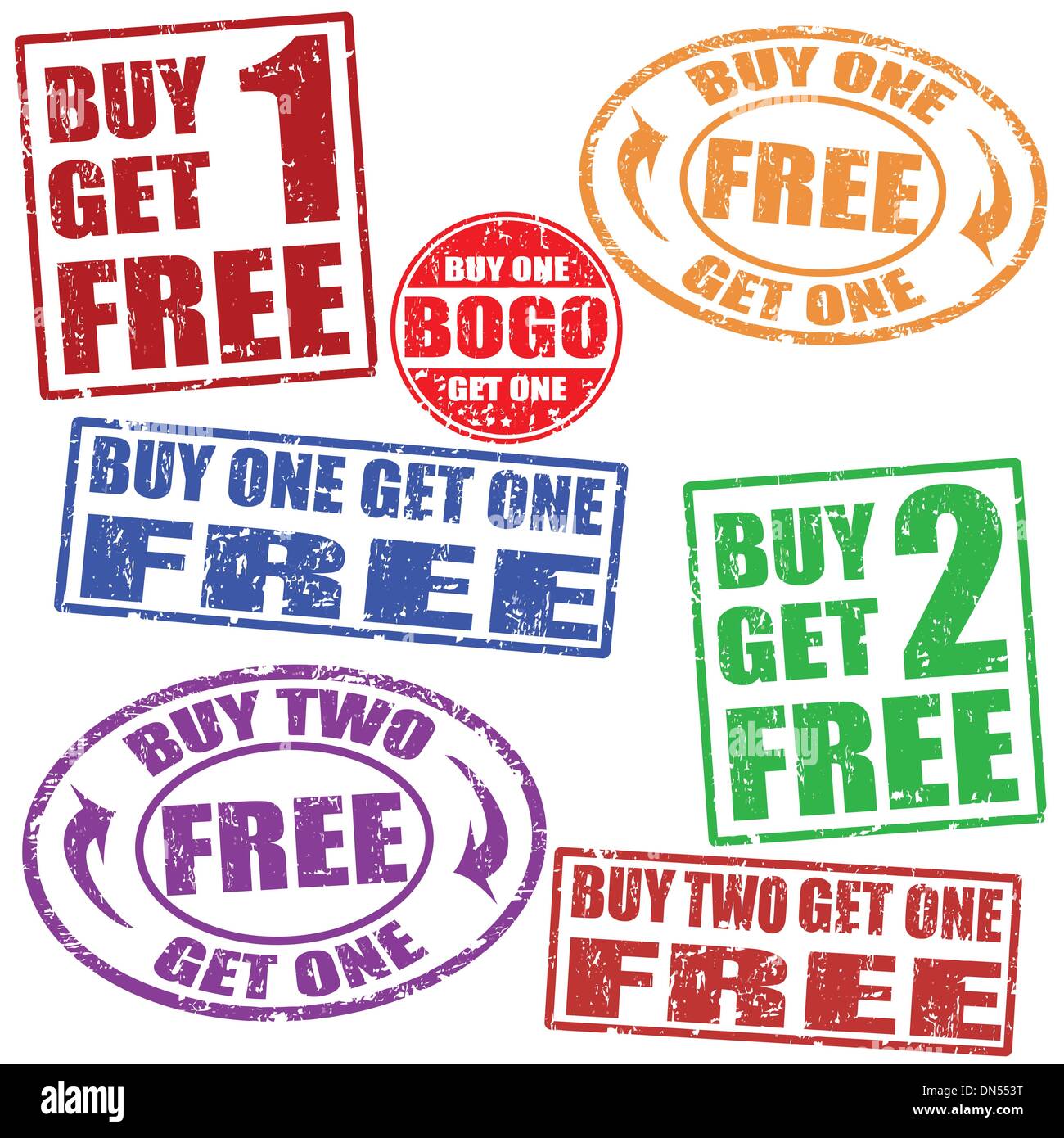 Promotional shopping Cut Out Stock Images & Pictures - Alamy