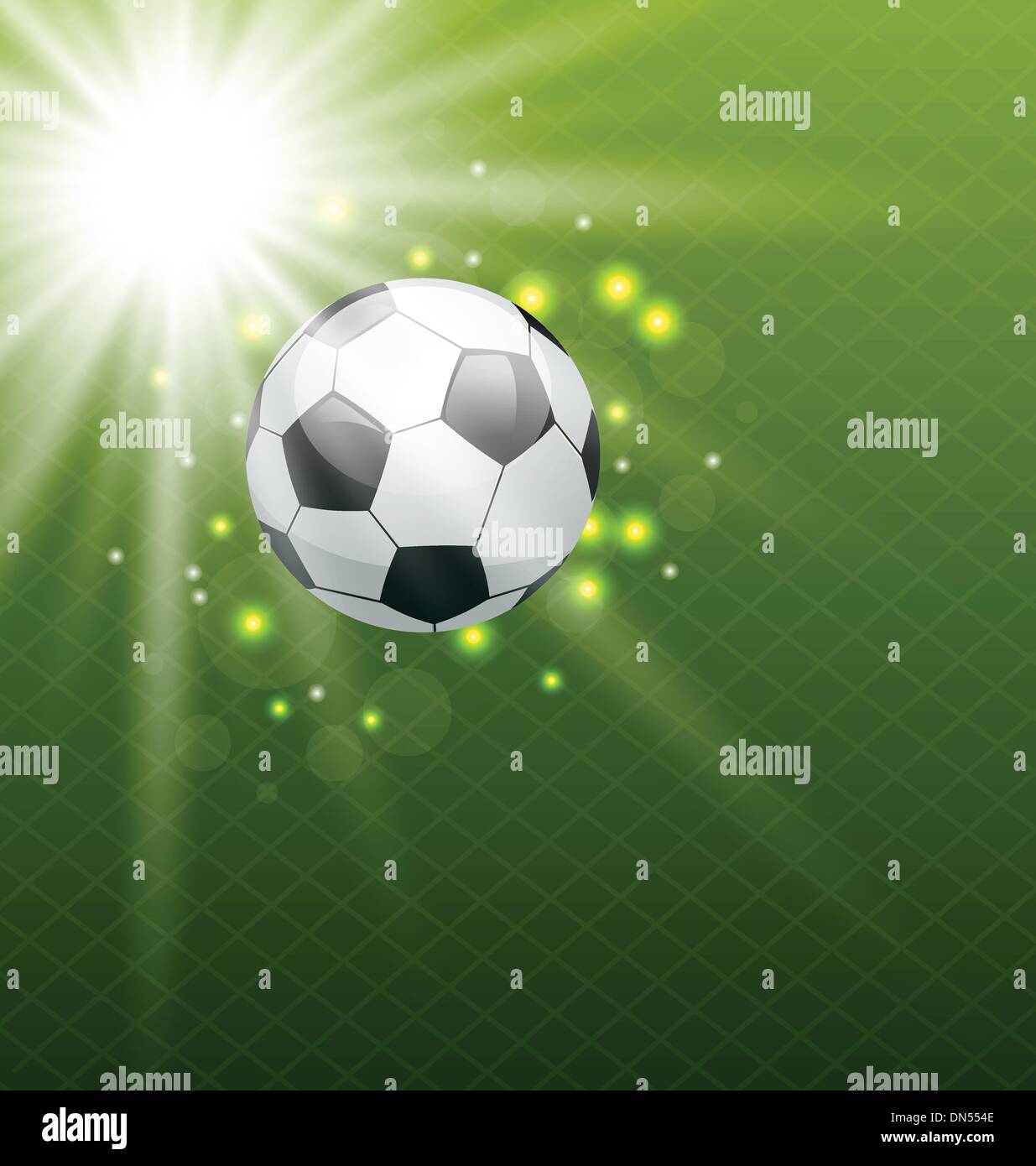 Flare at football Stock Vector Images - Alamy