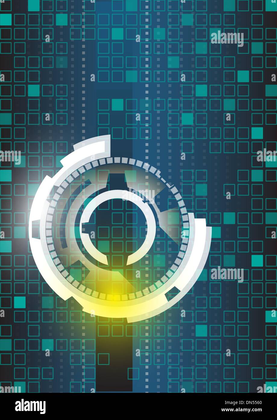 Abstract vector technology background Stock Vector Image & Art - Alamy