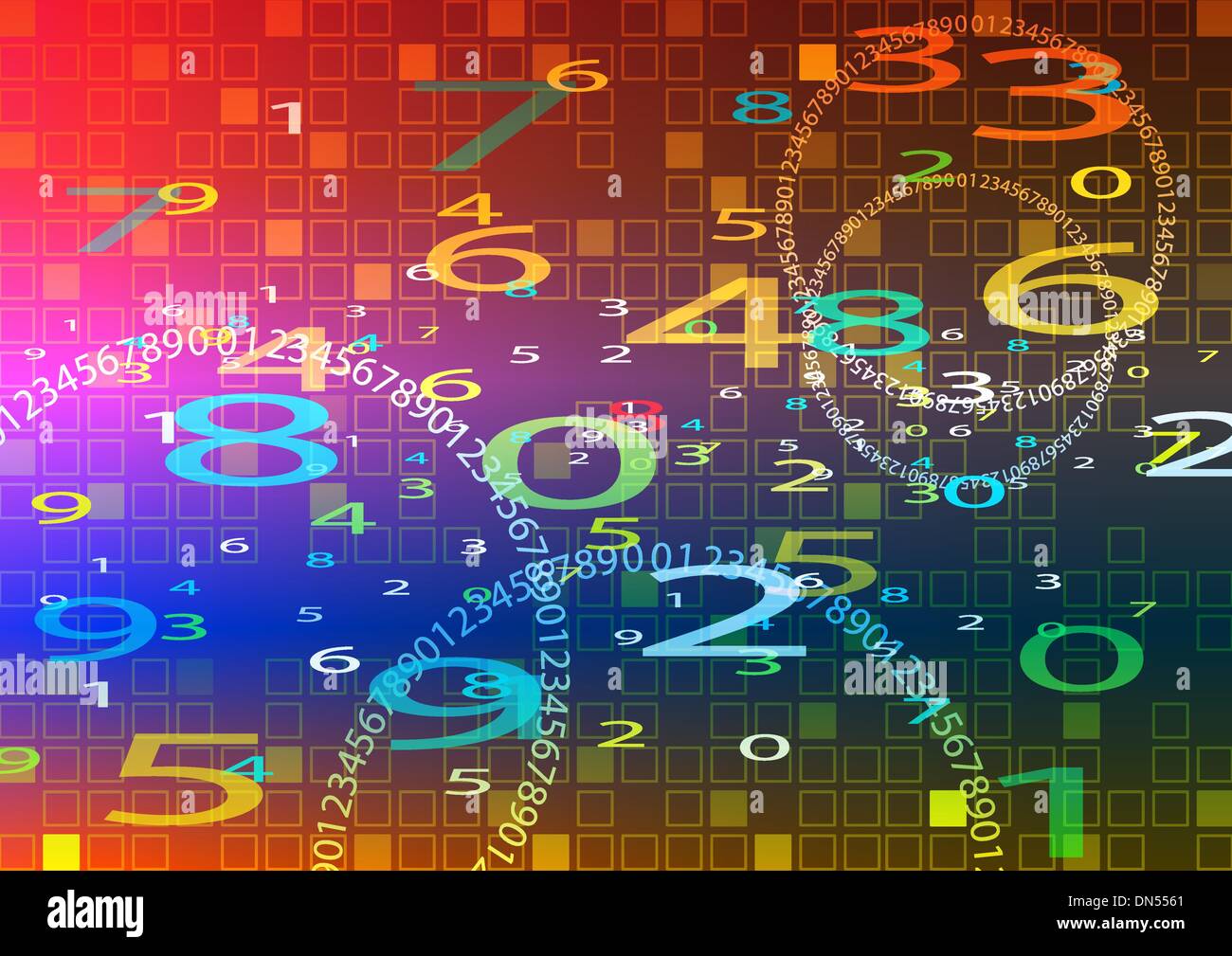 Technology abstract vector hi-res stock photography and images - Alamy
