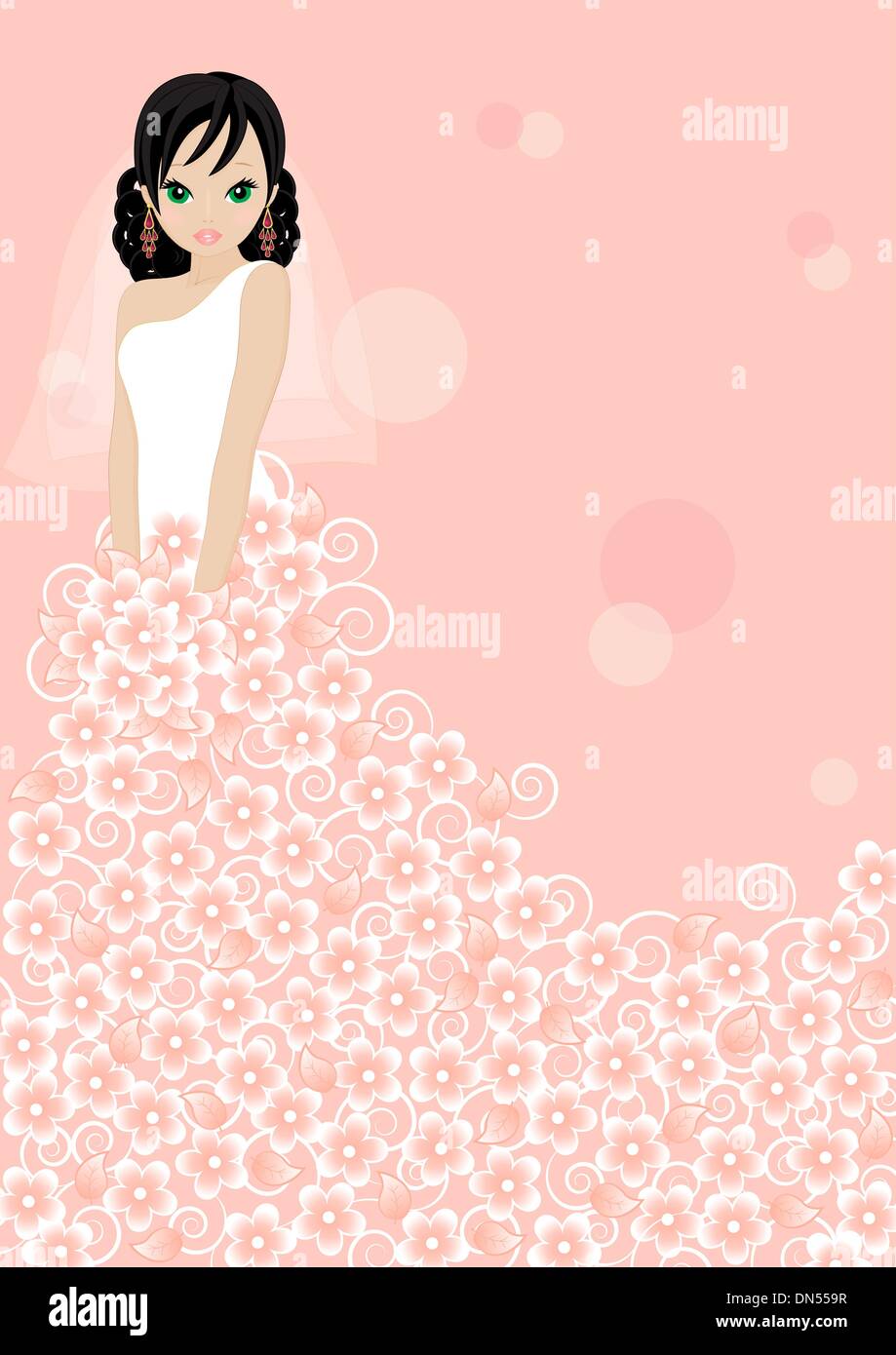 Princess bride Stock Vector Images - Alamy