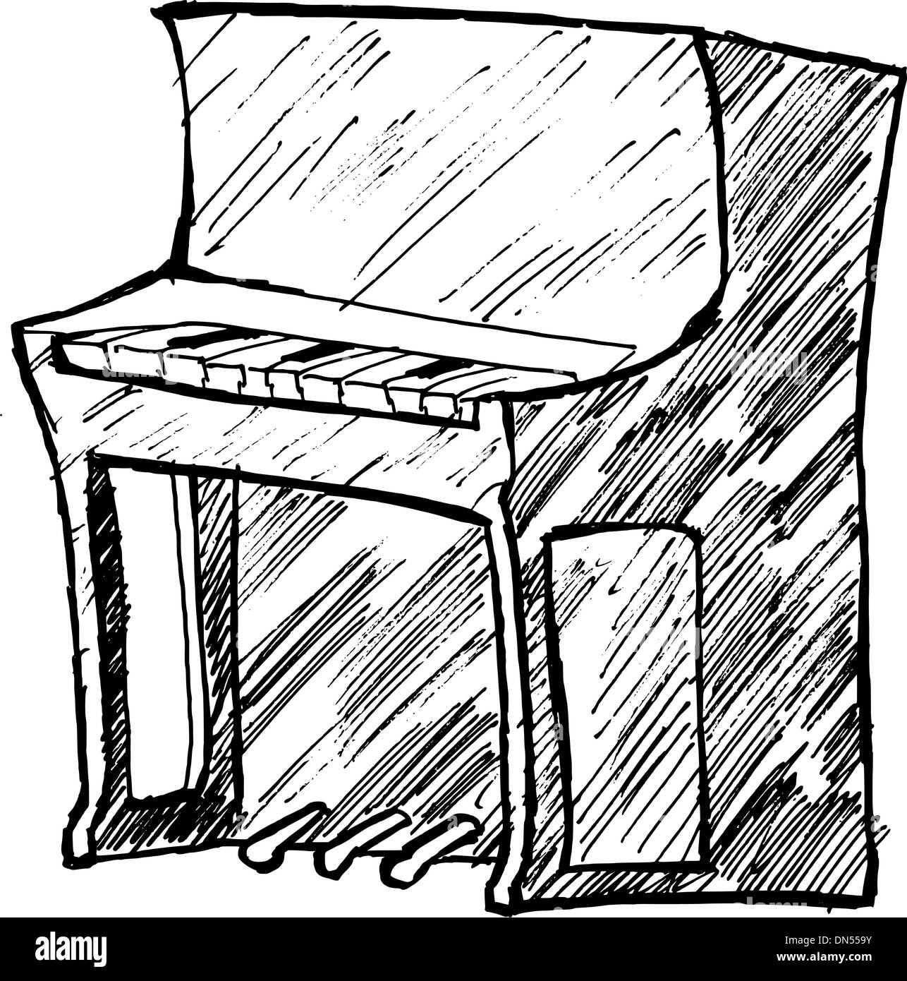 Piano cartoon Stock Vector Images - Alamy