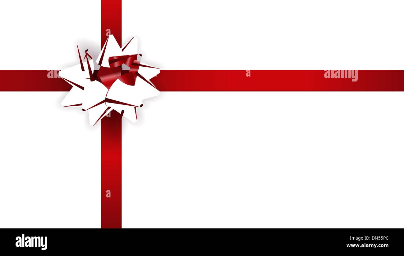 The card with ribbon Stock Vector Image & Art - Alamy