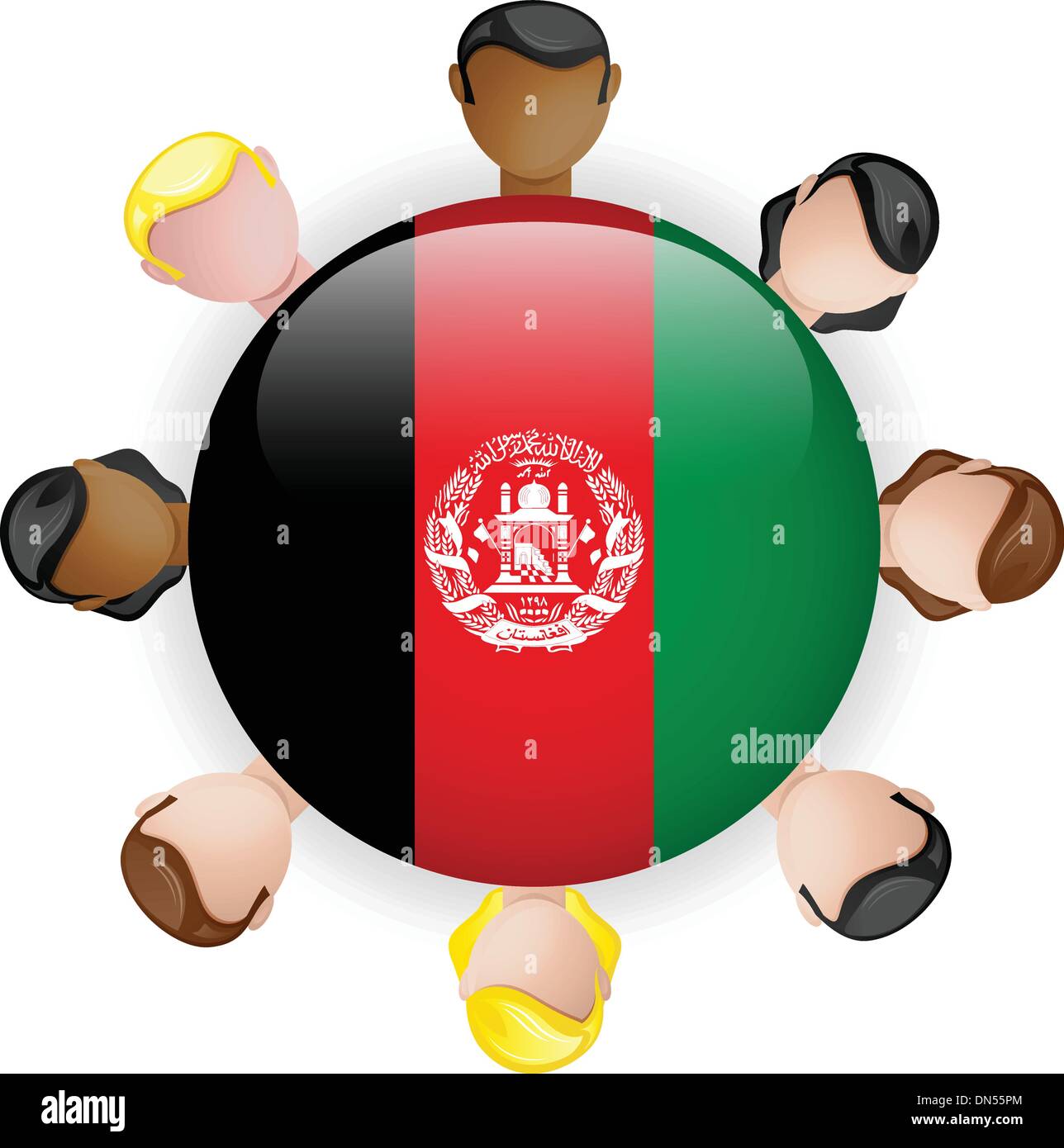 Afghanistan community Stock Vector Images - Alamy
