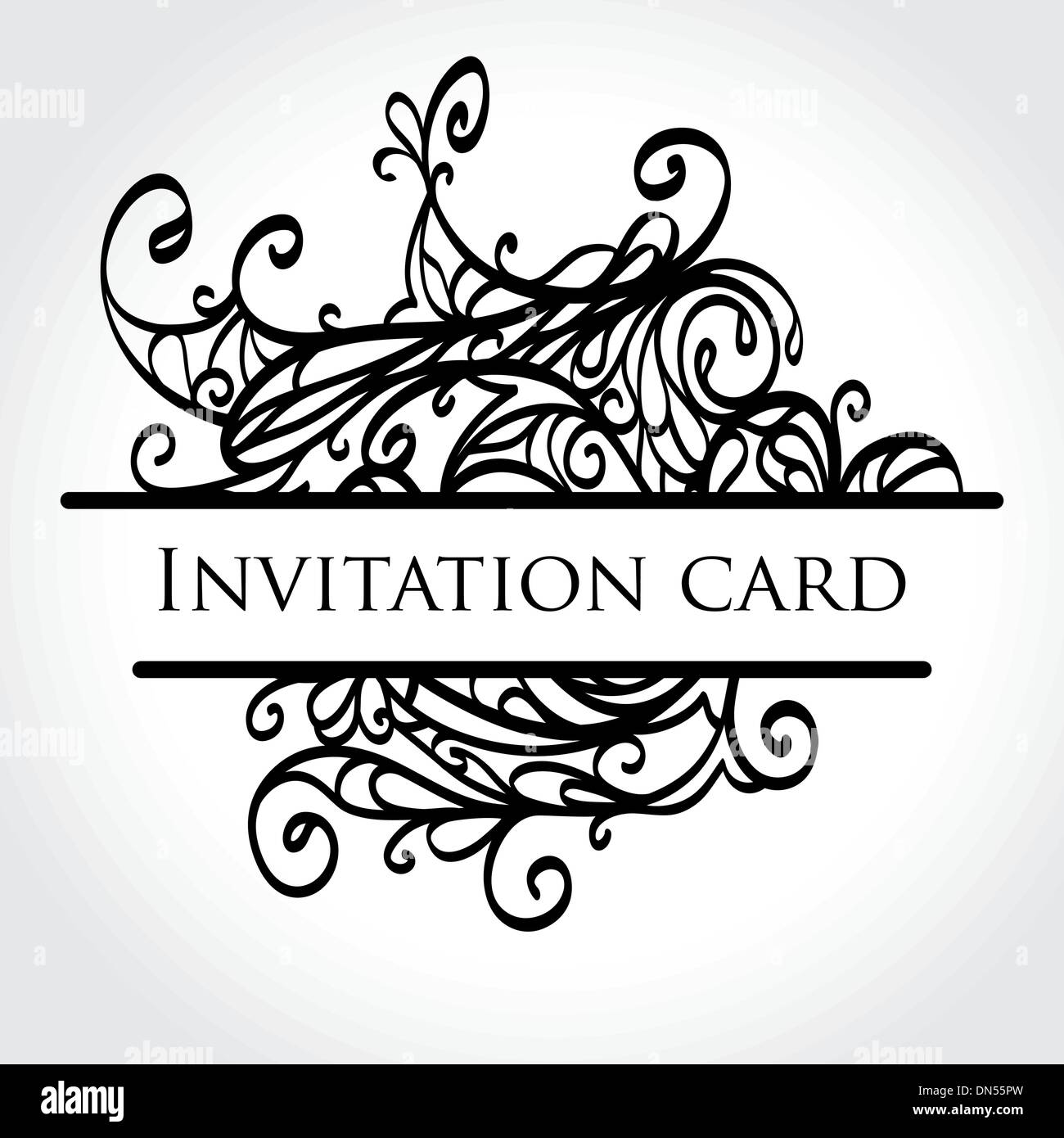 Vector lace card Stock Vector Image & Art - Alamy