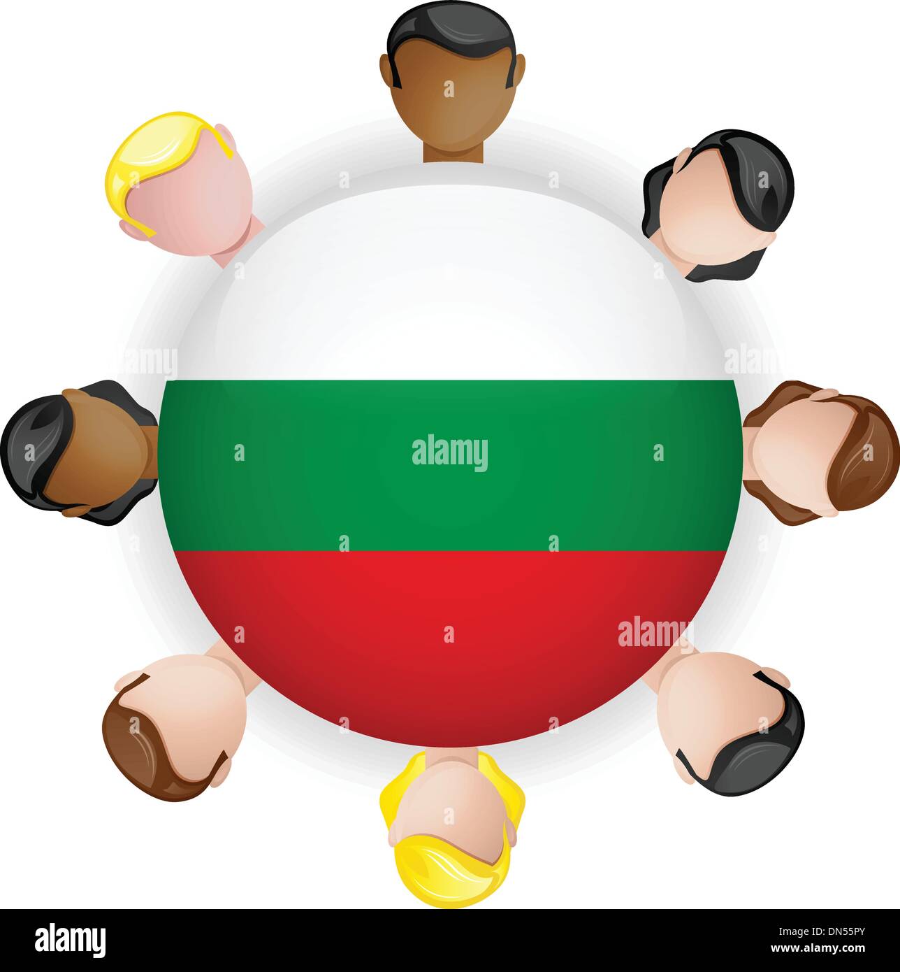 Bulgaria people group Stock Vector Images - Alamy
