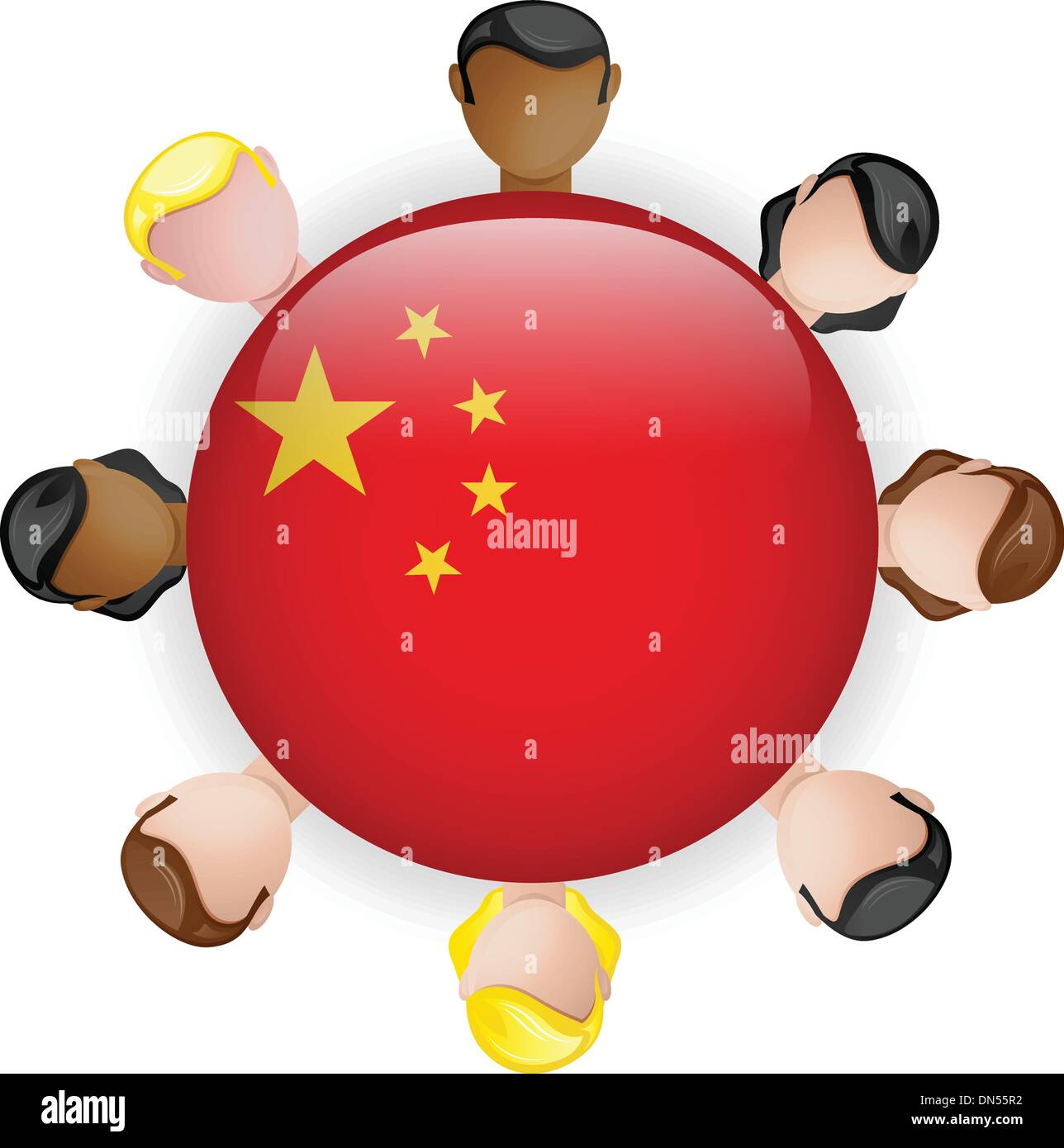 China people Stock Vector Images - Alamy