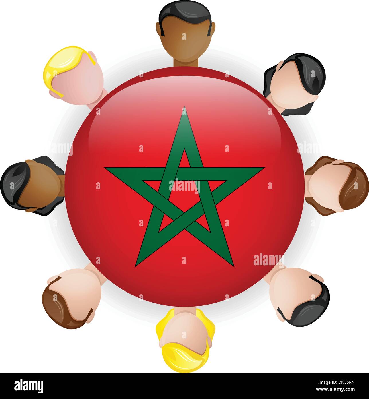 Morocco national team Stock Vector Images - Alamy