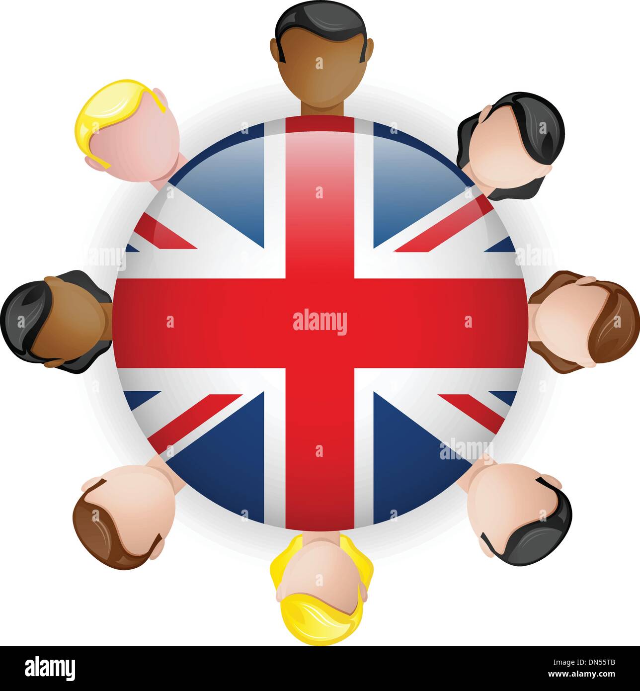 Social group uk Stock Vector Images - Alamy