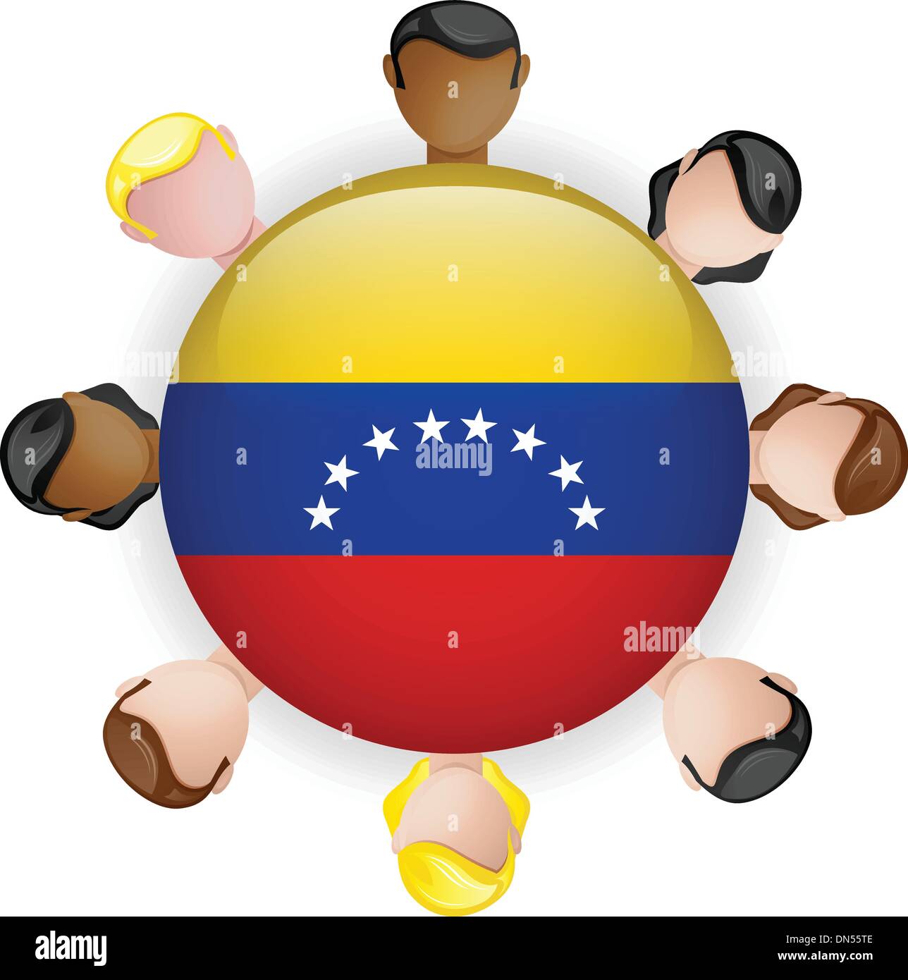 Venezuelan people Stock Vector Images - Alamy