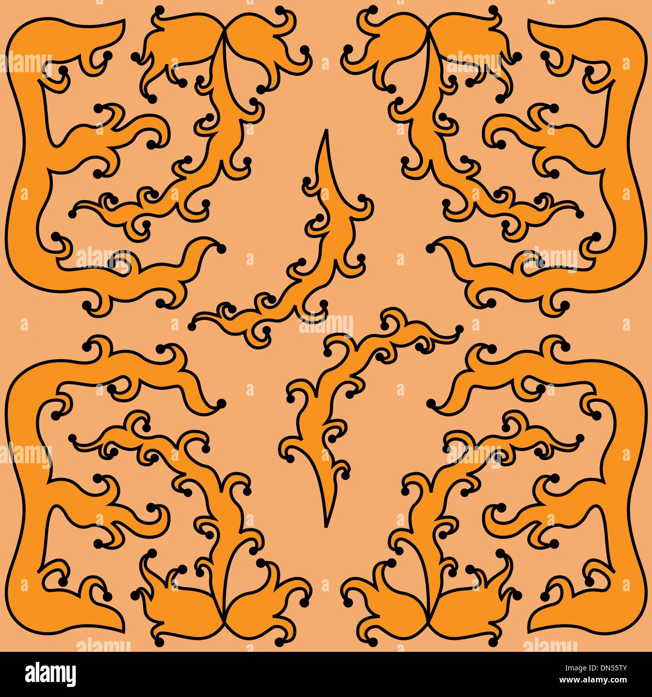 Abstract decorative ornament Stock Vector Image & Art - Alamy