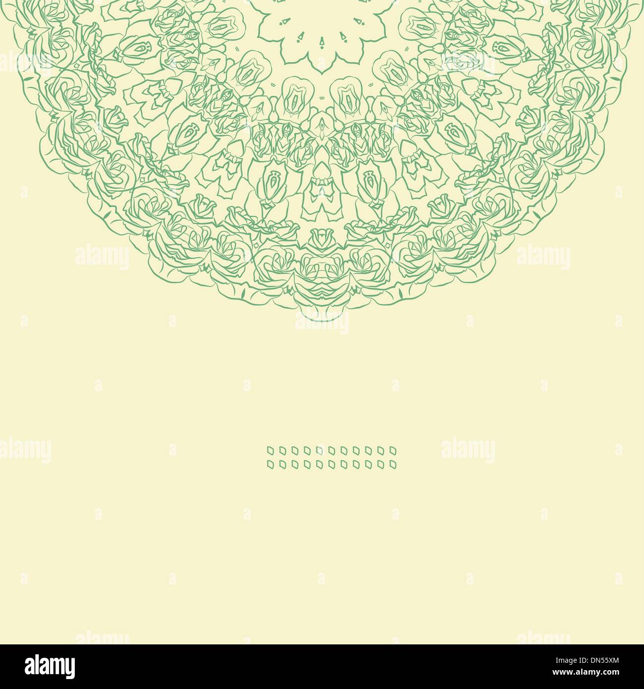 Vector Round Decorative Design Element Stock Vector Image & Art - Alamy