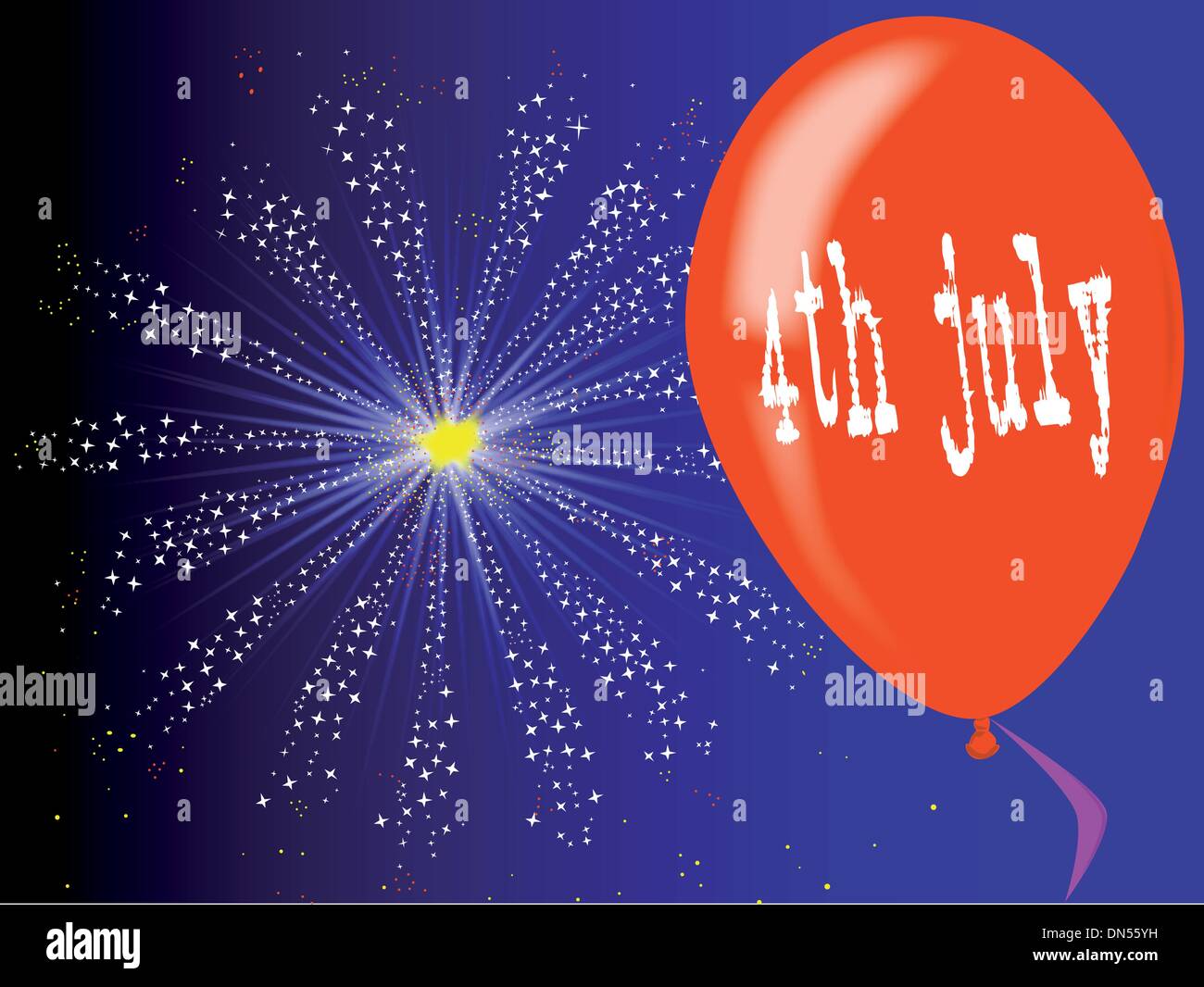 4th of july party Stock Vector Images - Alamy