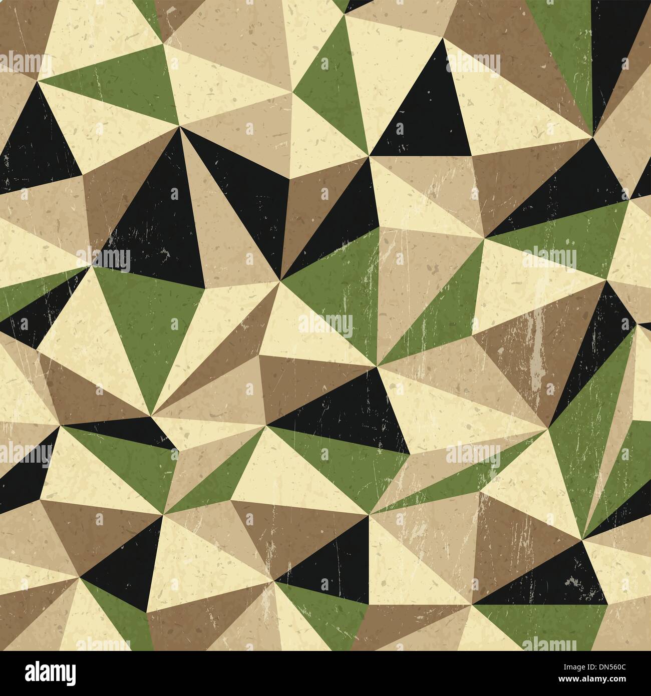 Retro triangles background, vector Stock Vector Image & Art - Alamy