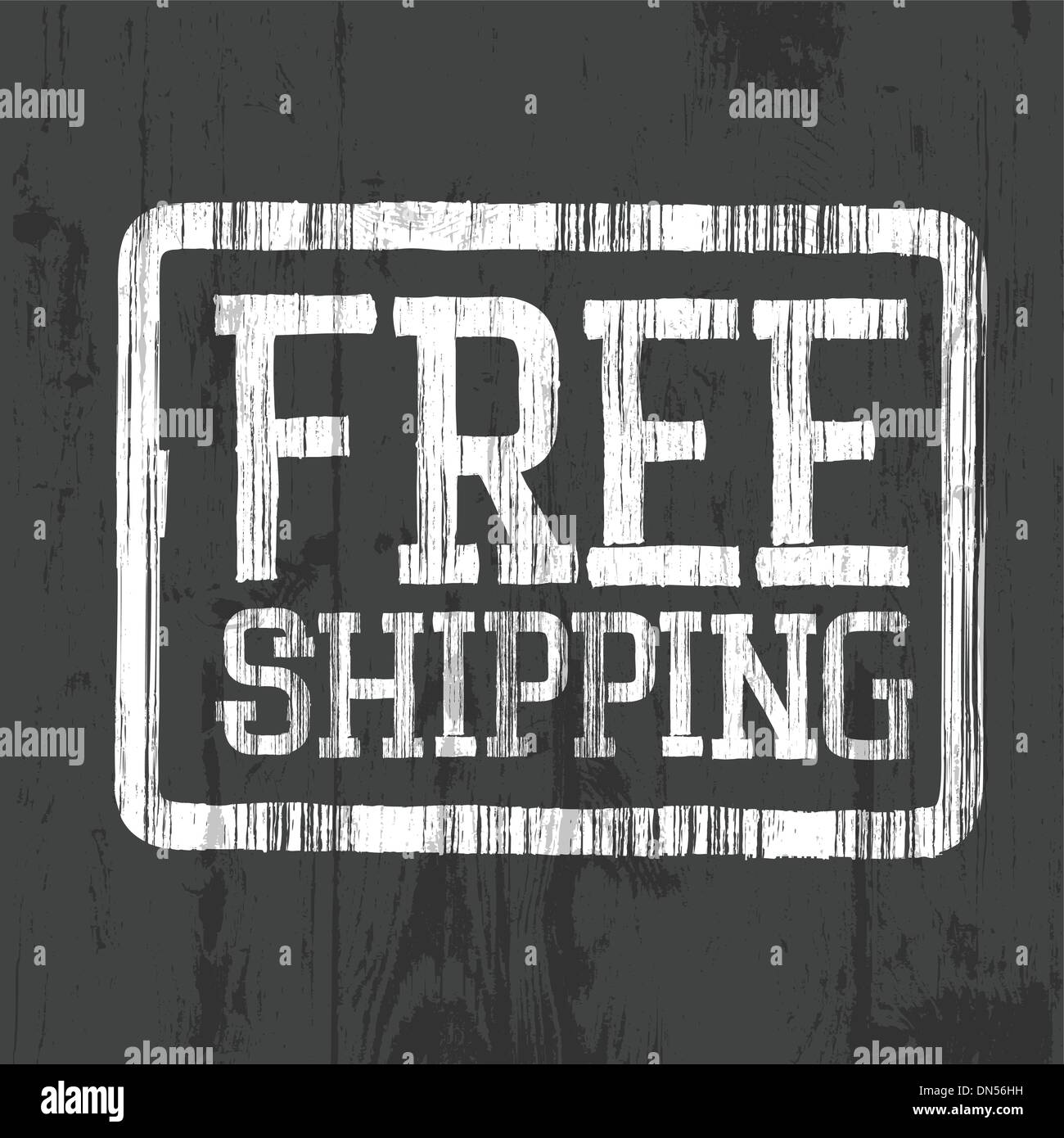 Free shipping stamp, vector Stock Vector Image & Art - Alamy