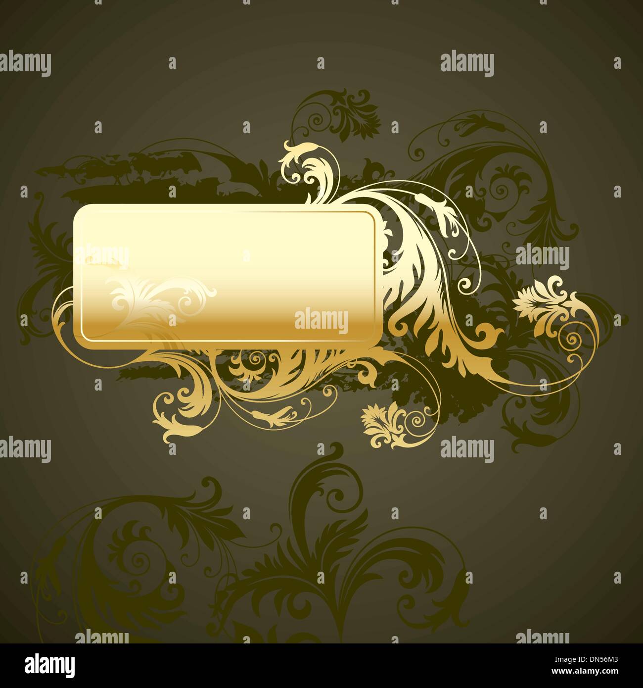 vintage template frame Stock Vector Image & Art - Alamy