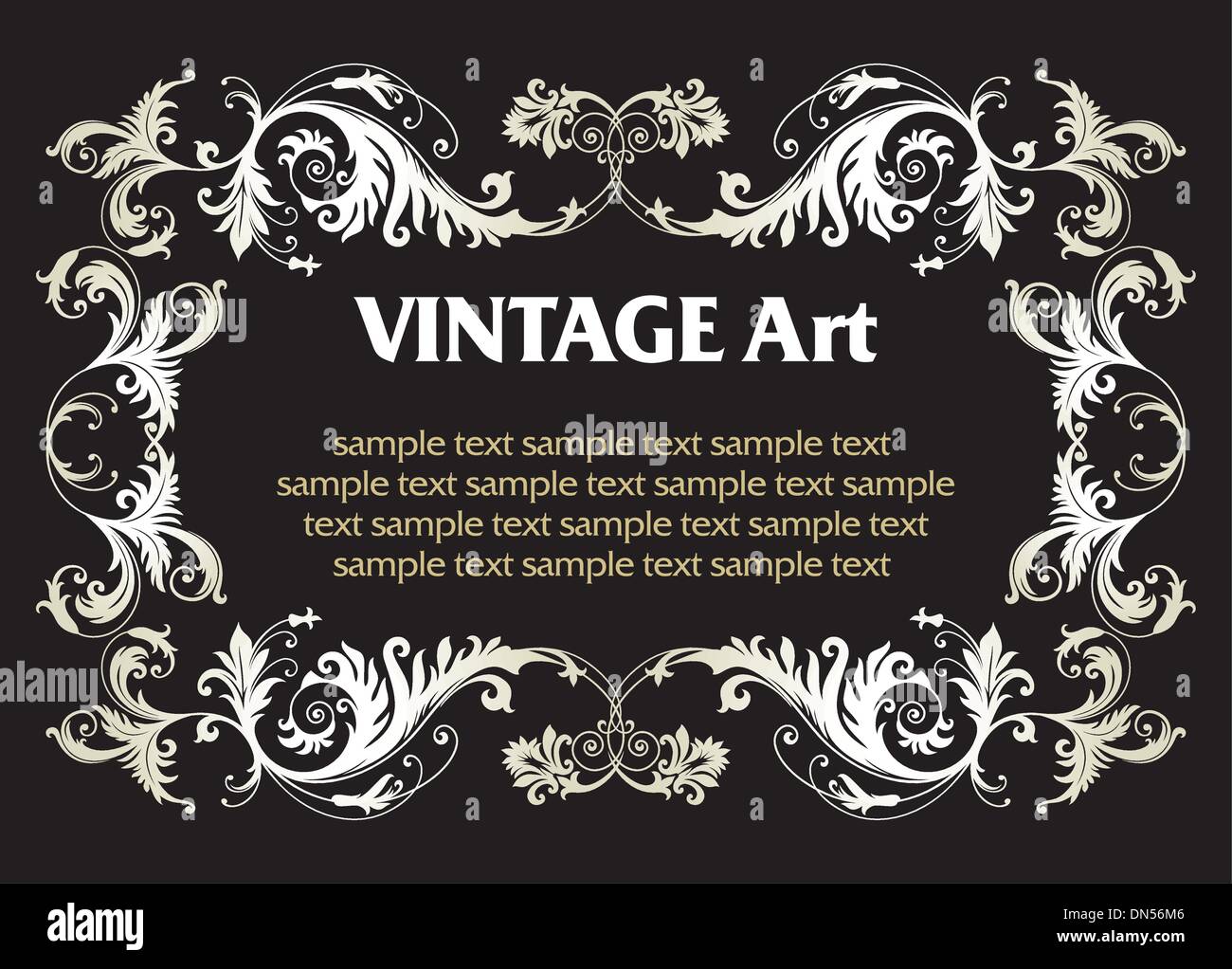Vintage template Stock Vector Images - Alamy