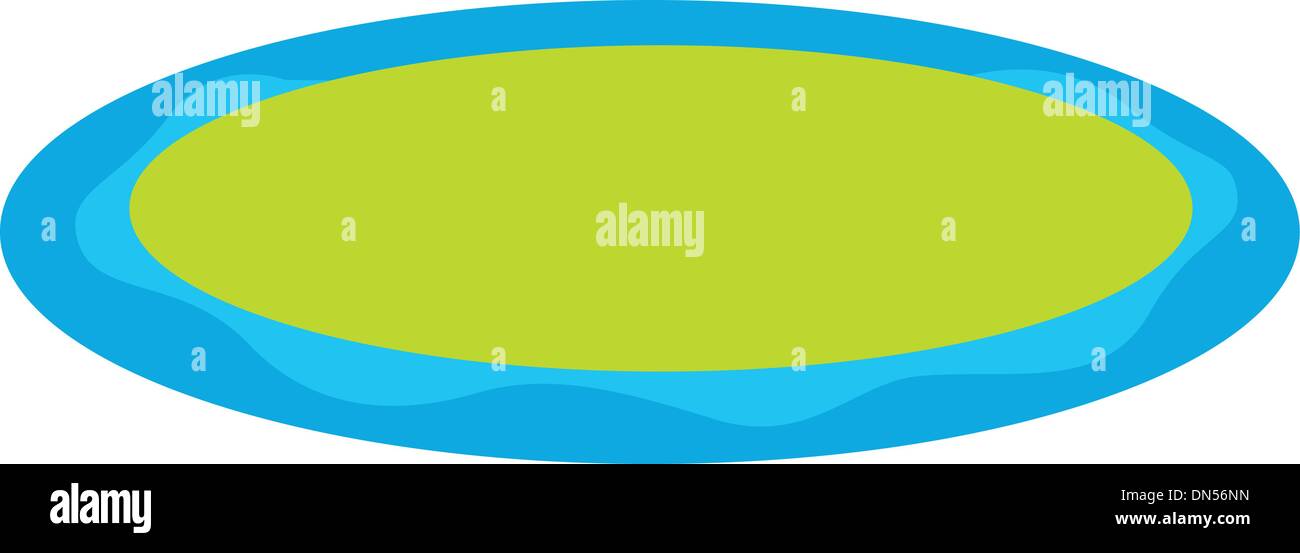 Mountain volcano on island Stock Vector Images - Alamy