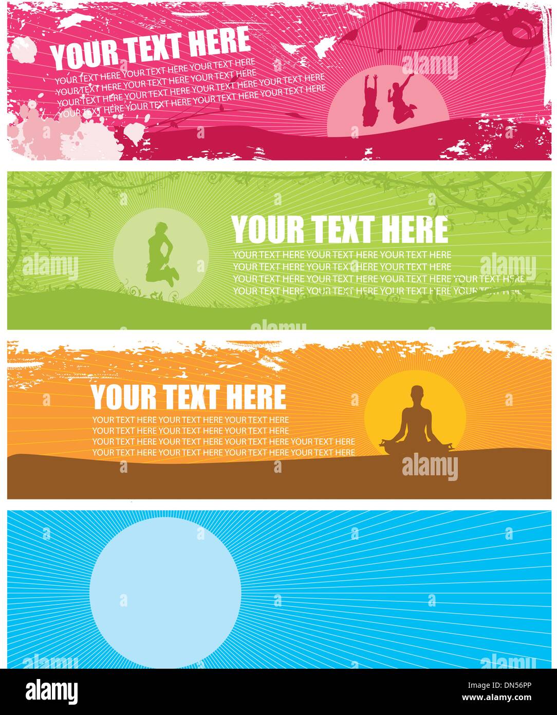 Club banners Stock Vector Images - Alamy