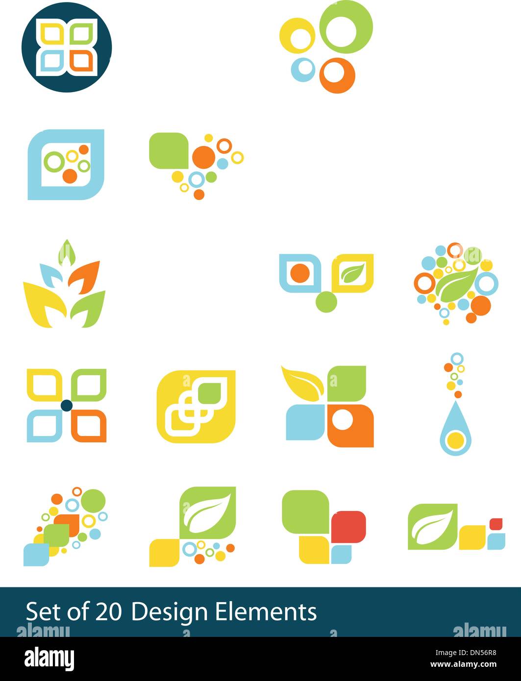 Water design elements hi-res stock photography and images - Alamy