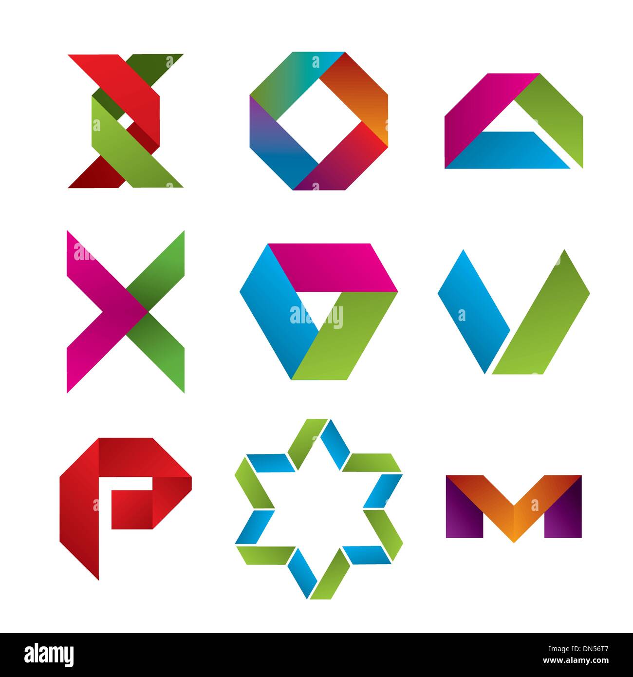 Colorful sports collection Stock Vector Images - Alamy