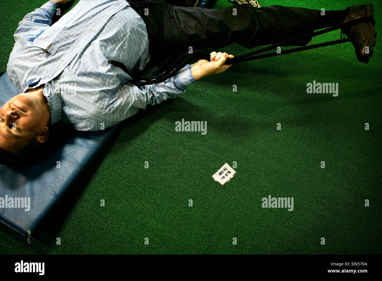 Jun 08, 2006; Arden Hills, MN, USA; Active Golf Training Center client ...